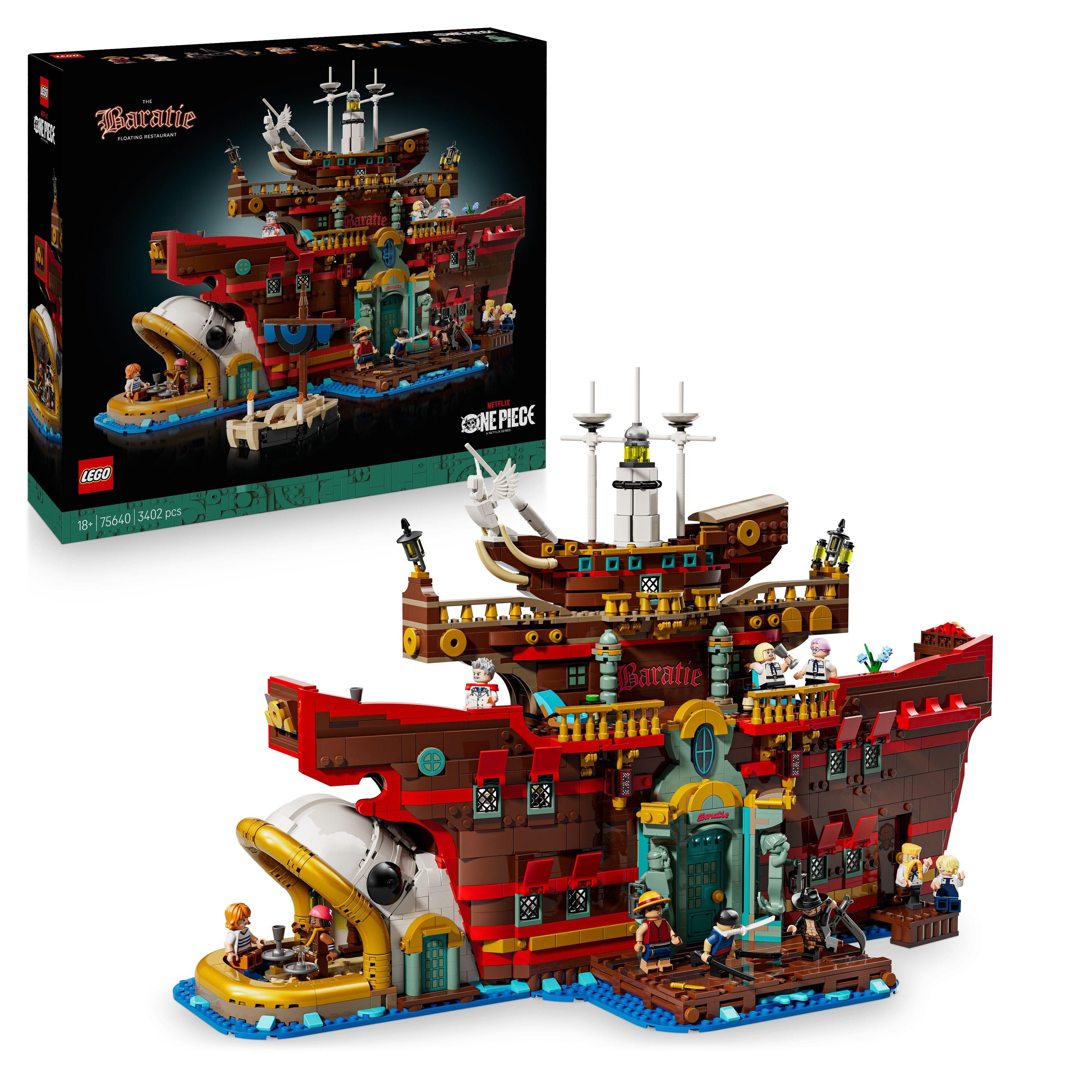 LEGO | LEGO LEGO ONE PIECE The Baratie Floating Restaurant DIY Set ...