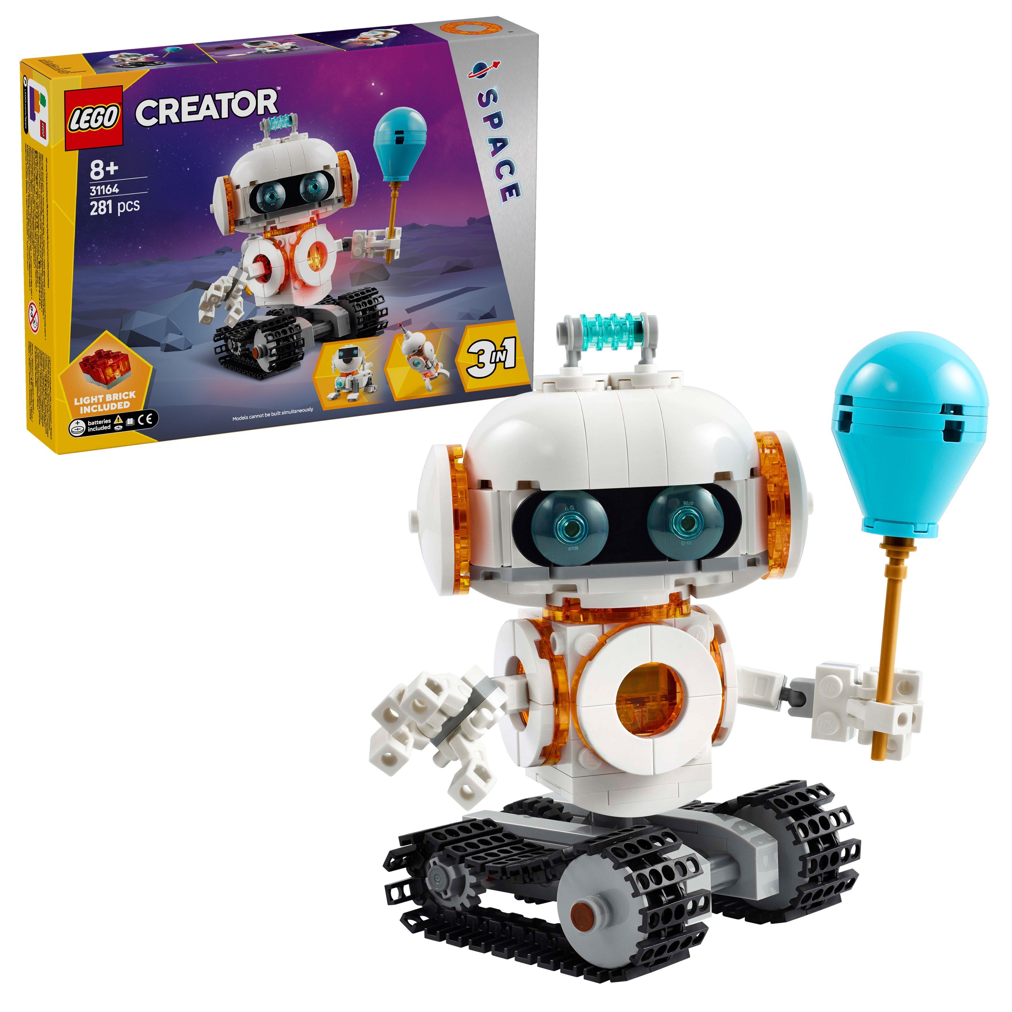 LEGO | LEGO Creator 3in1 Space Robot Toy Figure Set 31164 | Lego ...