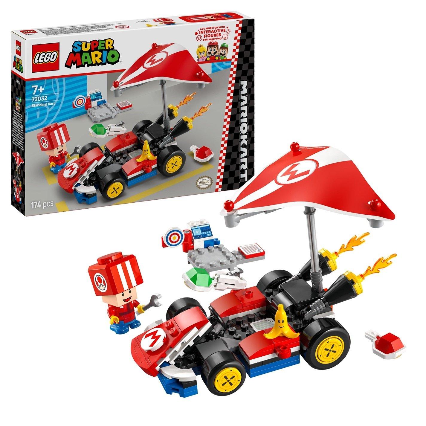 LEGO | LEGO LEGO Super Mario: Mario Kart – Standard Kart 72032 | Lego ...