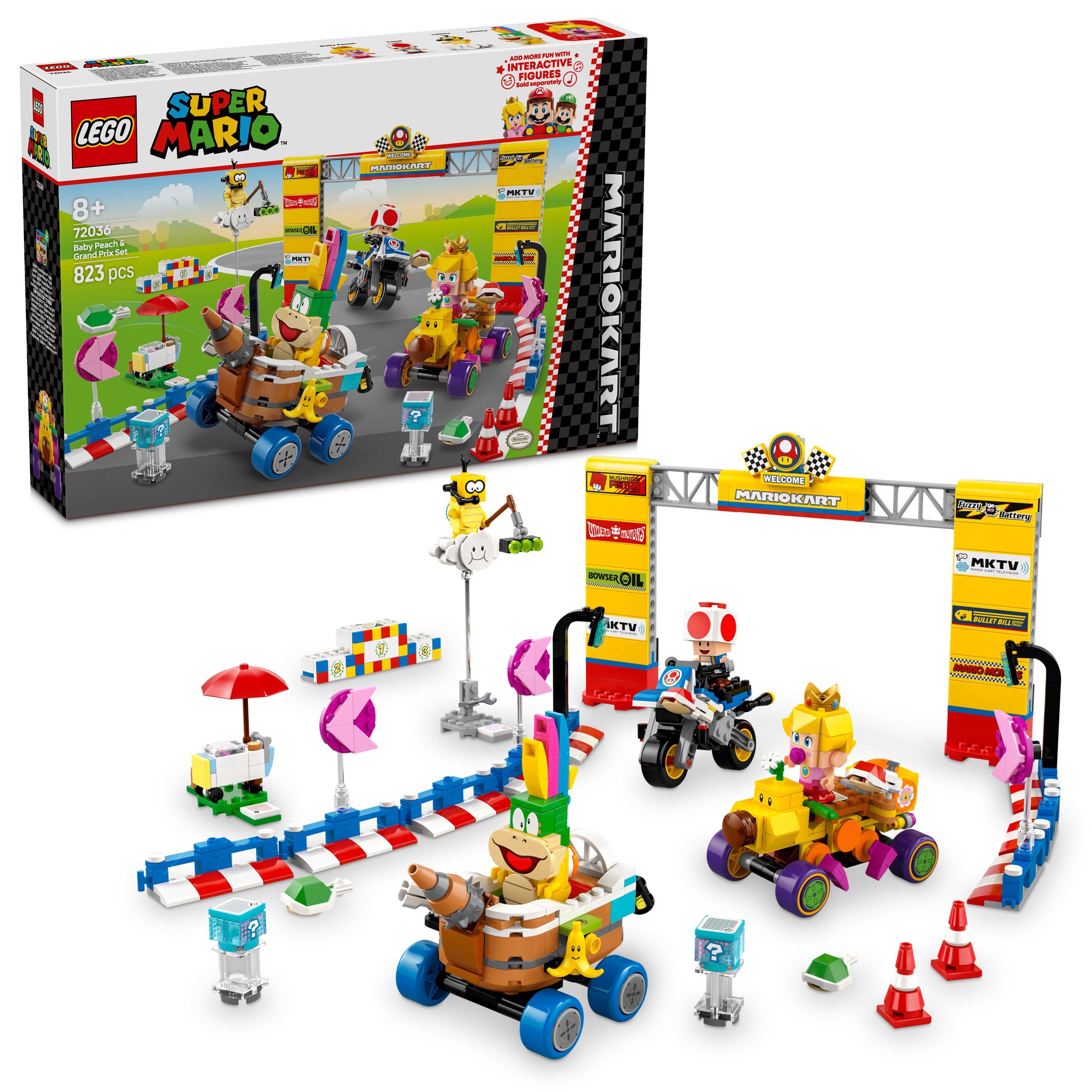LEGO | Super Mario: 72036 Mario Kart – Baby Peach & Grand Prix Set ...