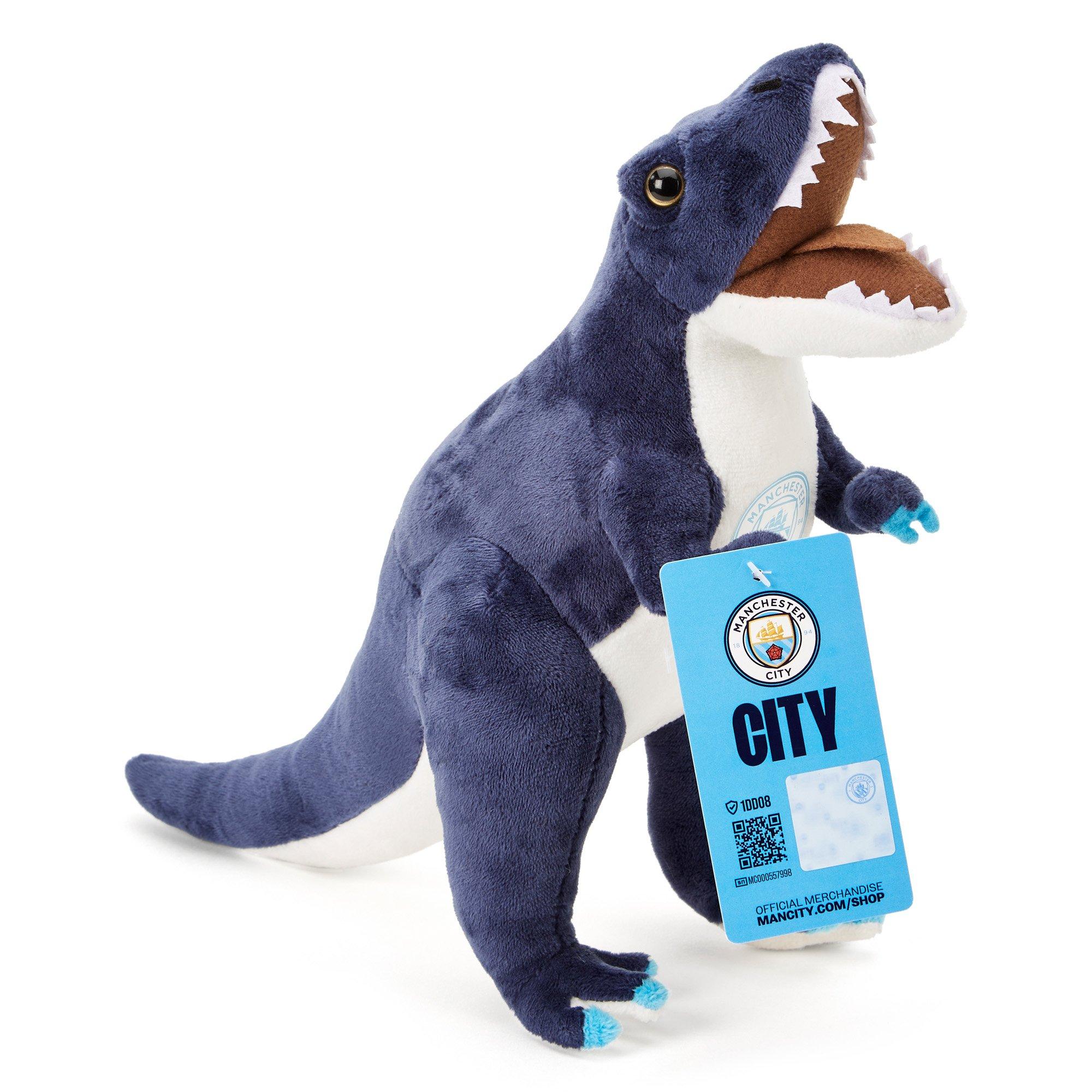 Team Manchester City Officially Licensed T-Rex Soft Toy 26 cm | Sports ...