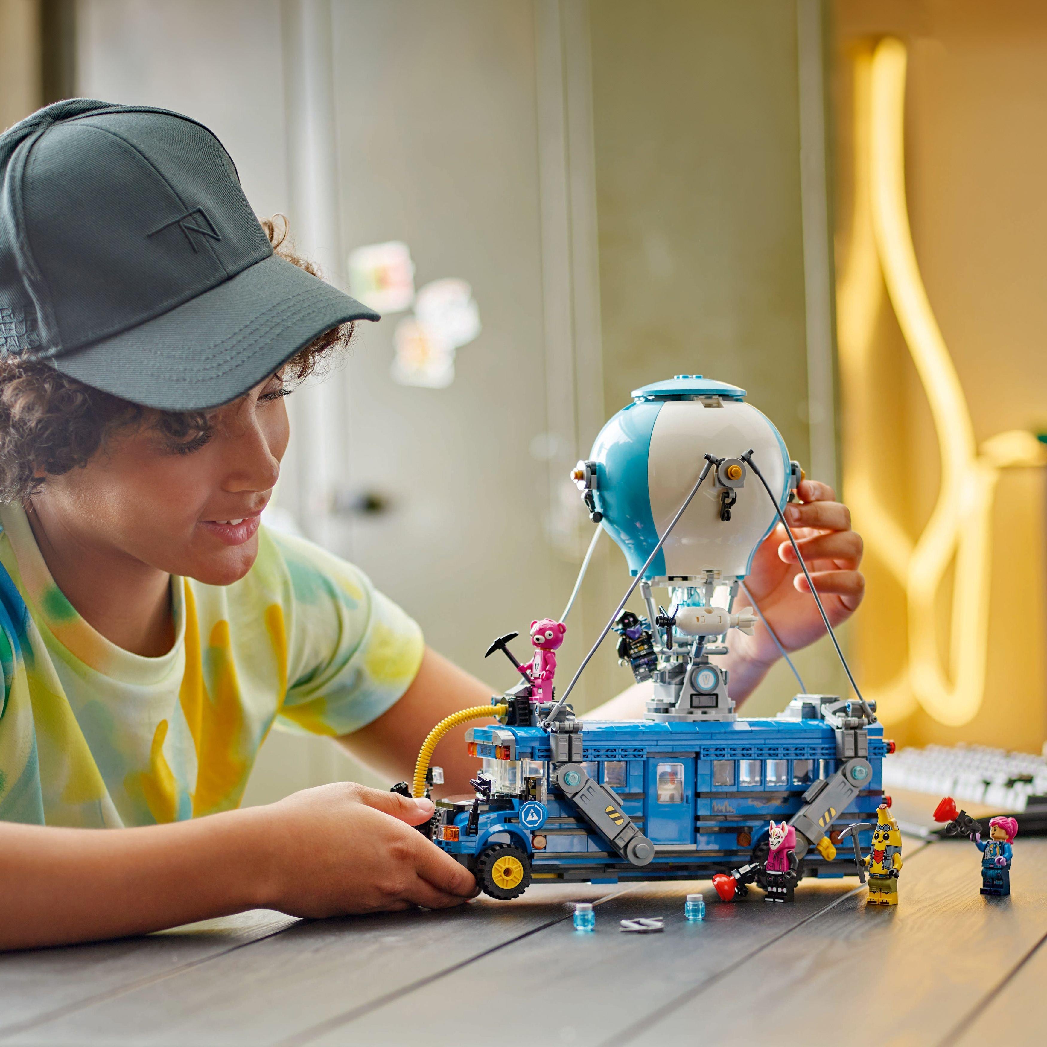 LEGO | LEGO Fortnite Battle Bus Video Game Toy Set 77073 | Lego ...