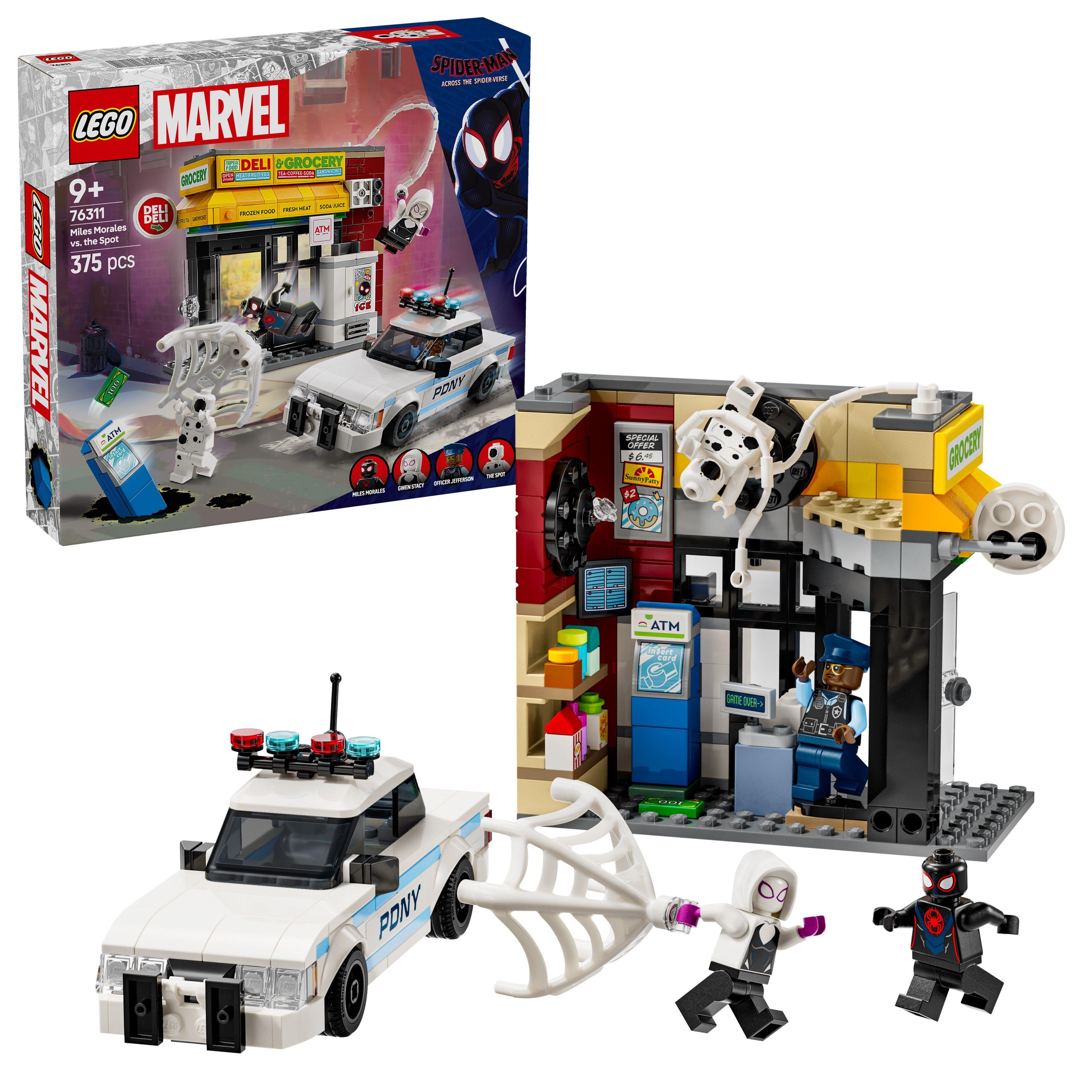 LEGO | LEGO LEGO Marvel Spider-Verse: Miles Morales vs. The Spot 76311 ...