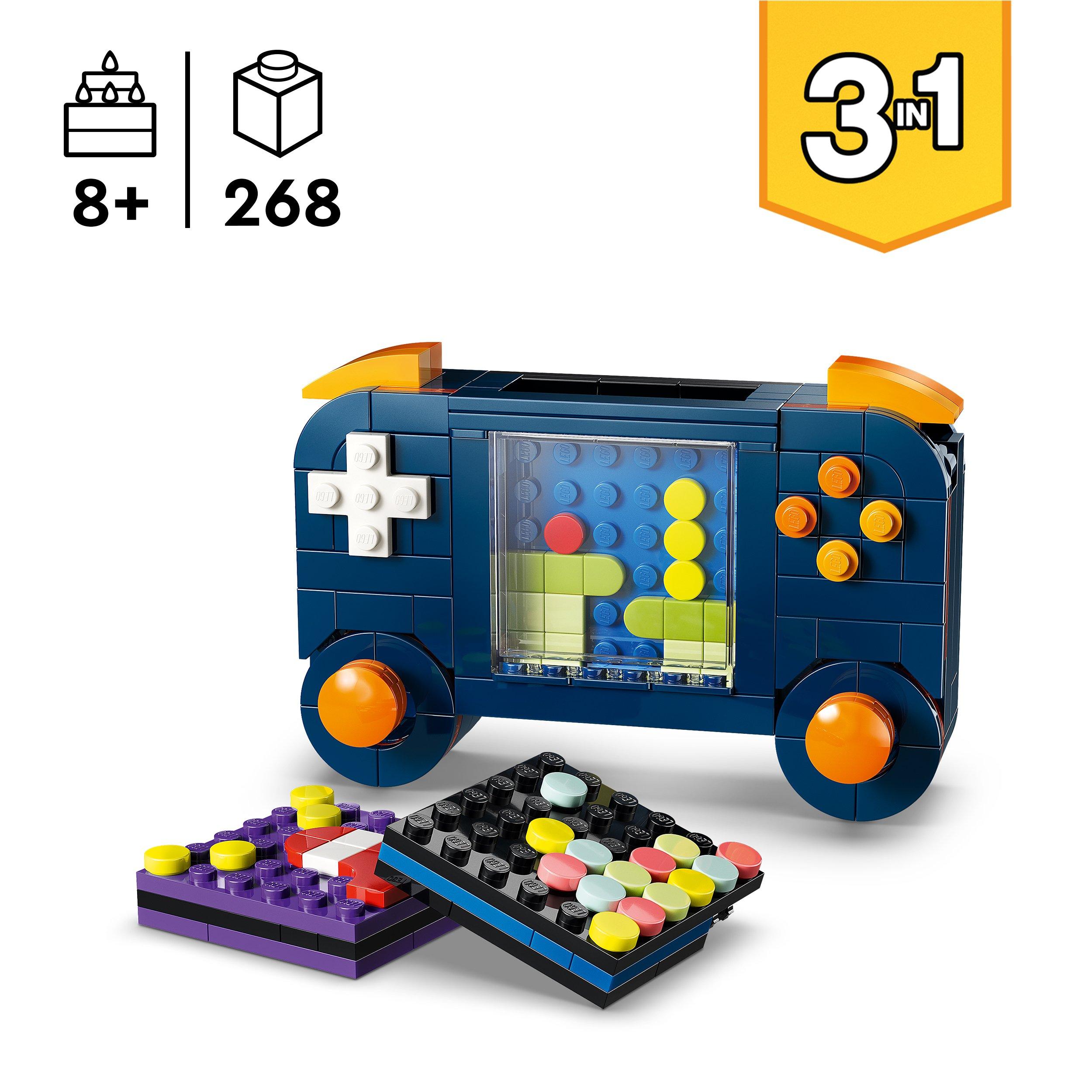 LEGO | Creator 3in1 Retro Gaming Console Building Toy 31380 | Lego ...