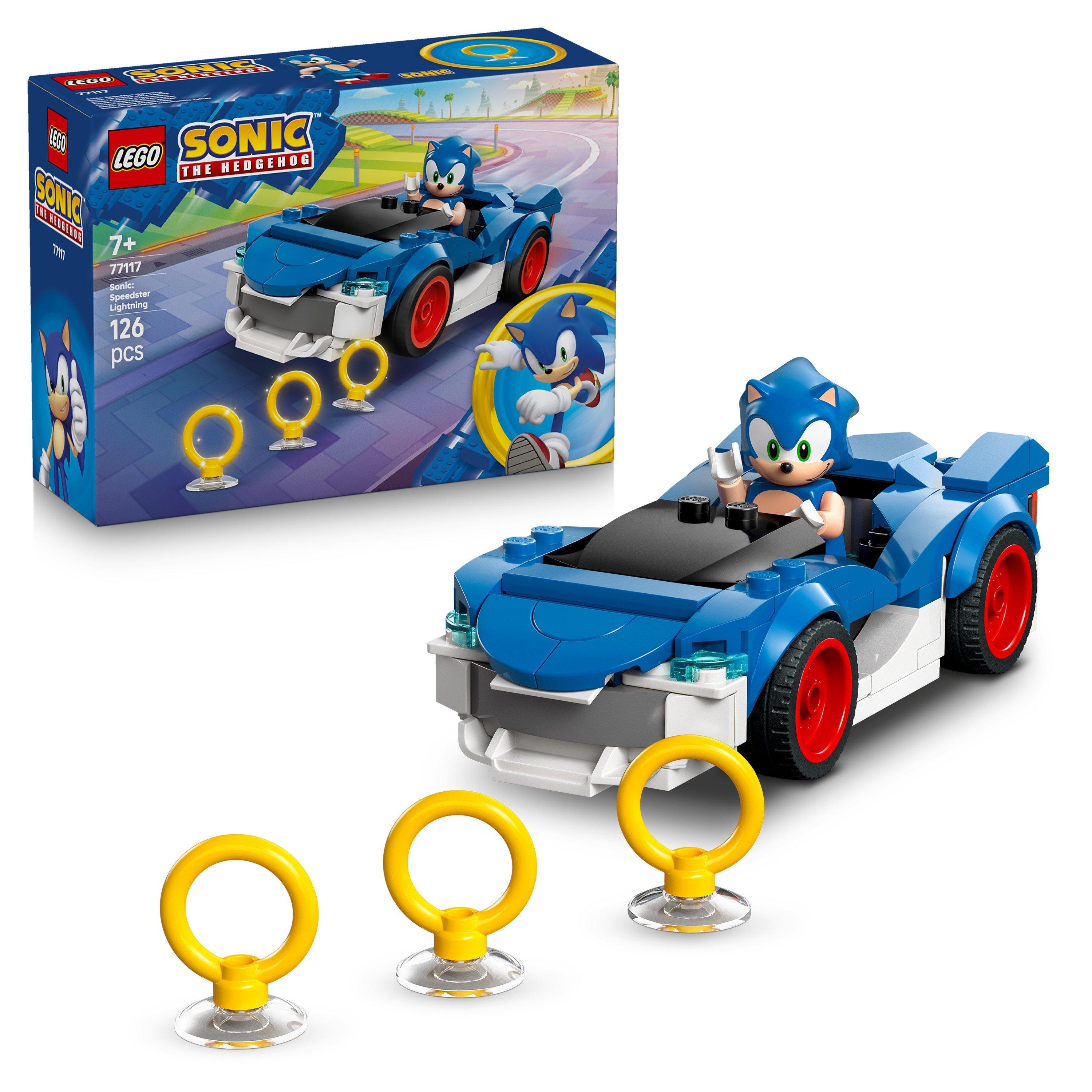 LEGO | Sonic the Hedgehog Sonic: Speedster Lightning Toy 77117 | Lego ...