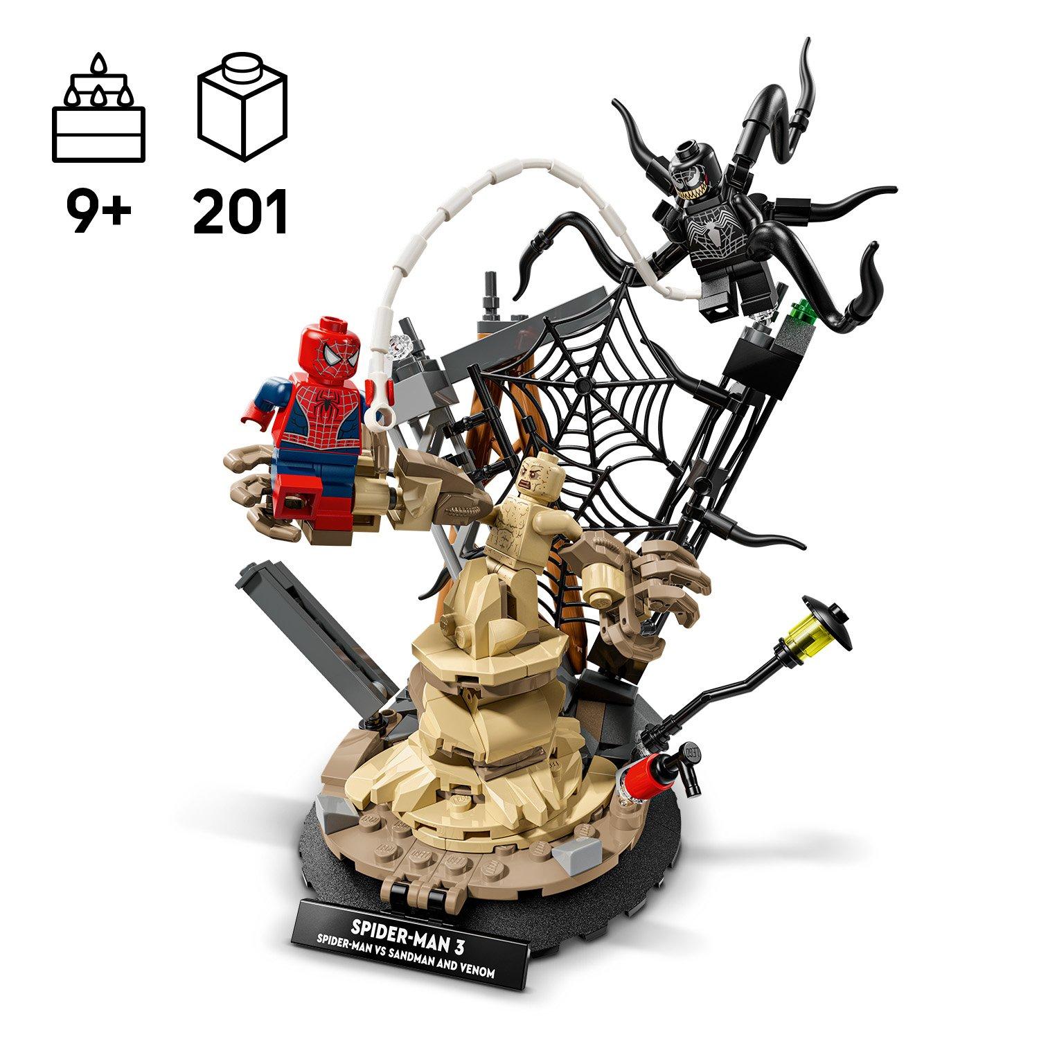 LEGO | Marvel Epic Battle: Spider-Man vs. Sandman Set 76334 | Lego ...