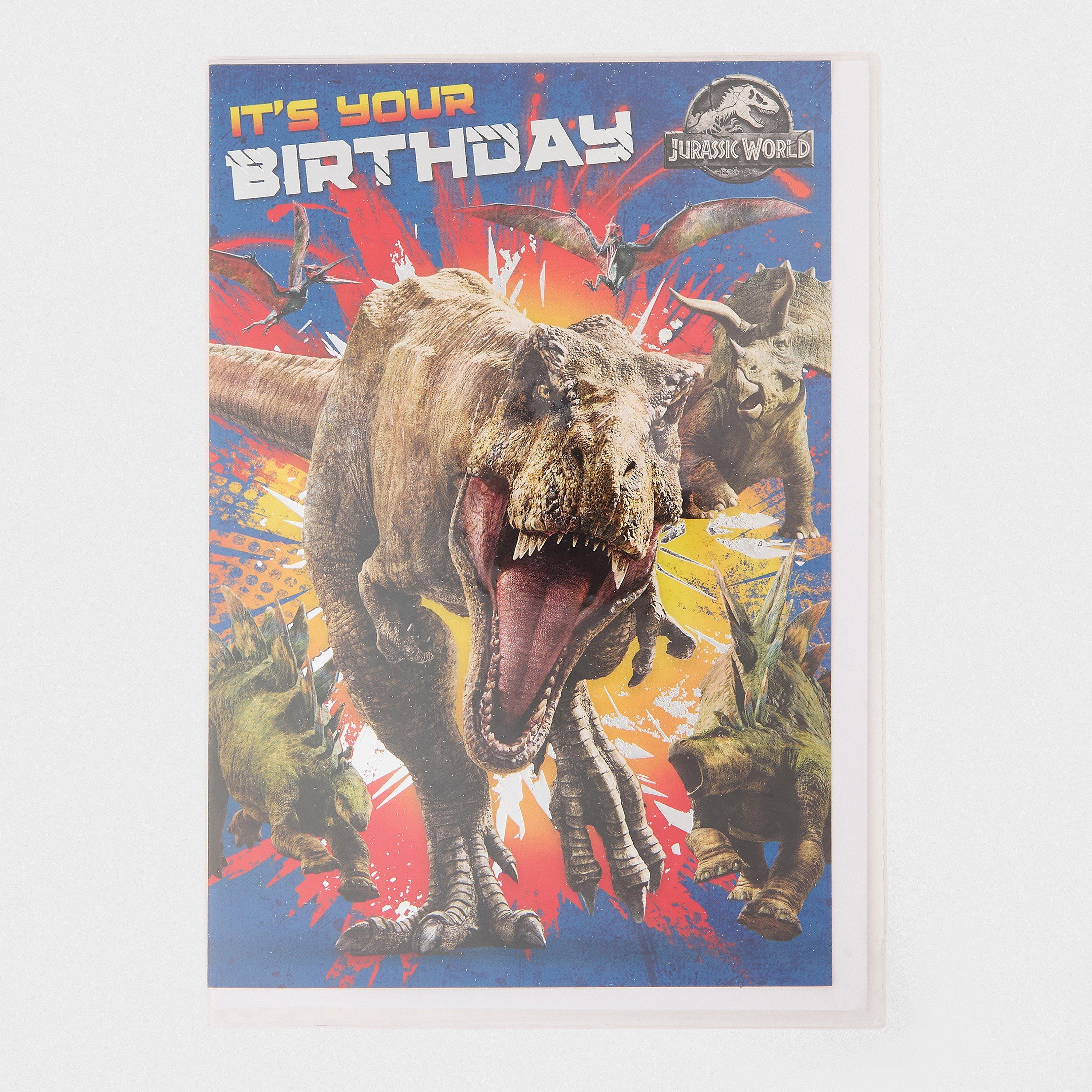 Jurassic Park | JURASSIC WORLD BDA | Greeting Cards | Sports Direct