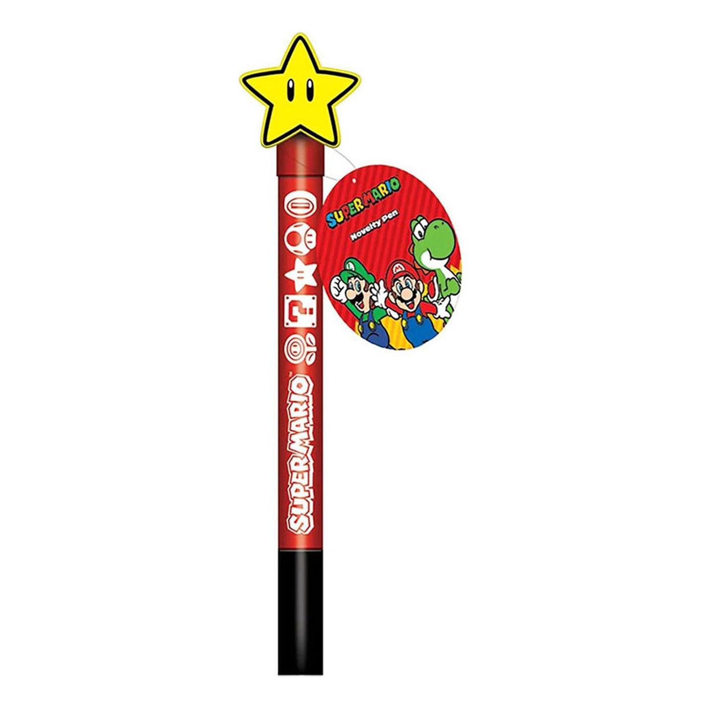 Super Mario | GAME Super Mario Star Topper Pen | Gaming Unclassified ...