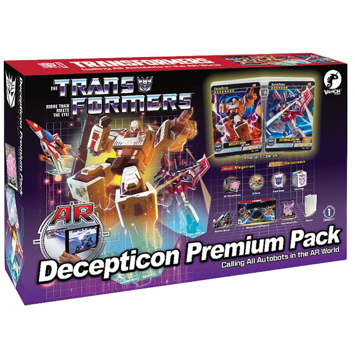 Transformers | Transformer Vanch Card Decepticon Box | Trading Cards ...