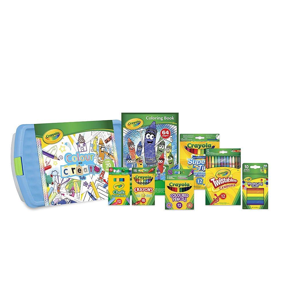 Crayola | GAME Crayola Colour and Create Tub | Stationary Sets | Sports ...