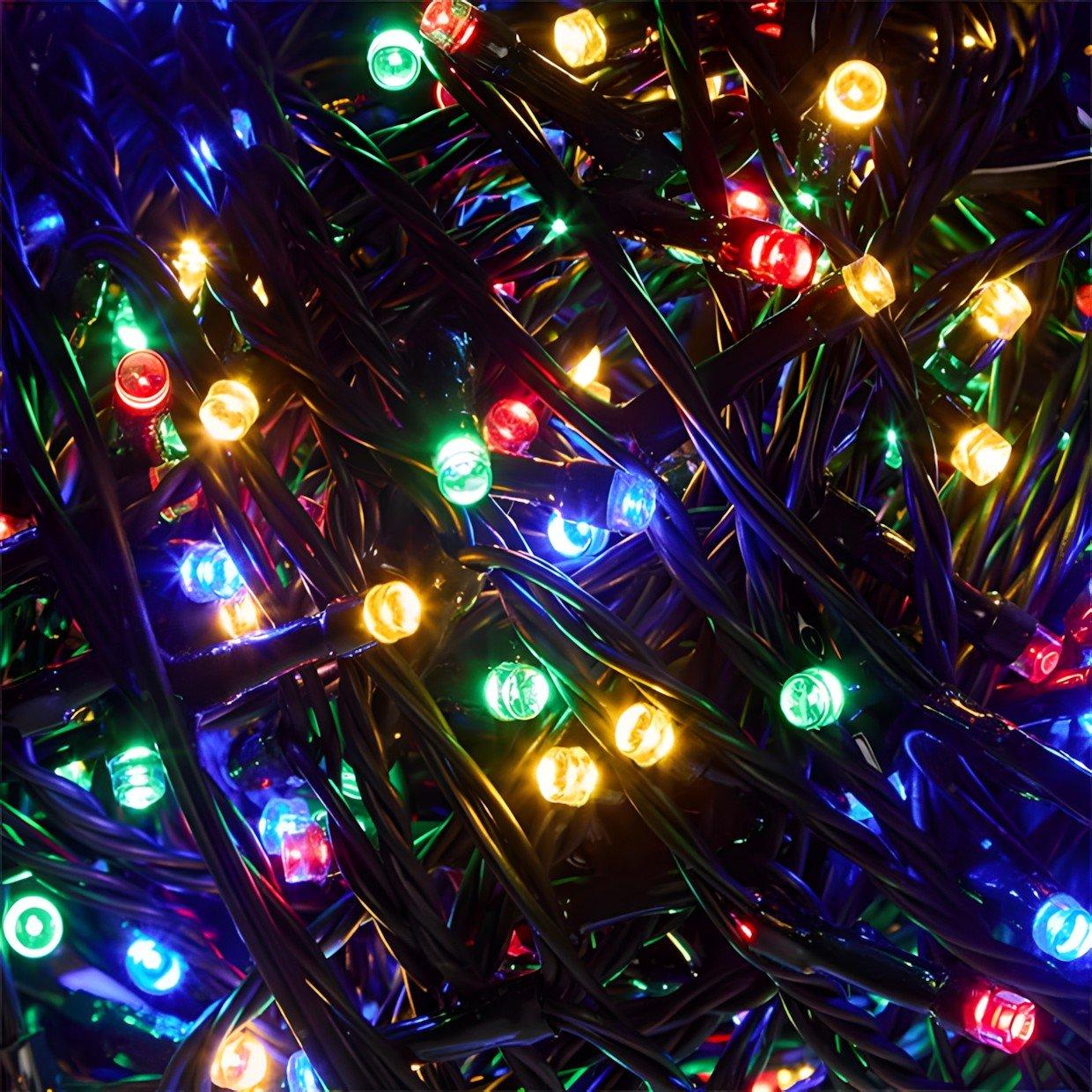 The Spirit Of Christmas | 200 LED Tree Lights 54 Multi One Size ...