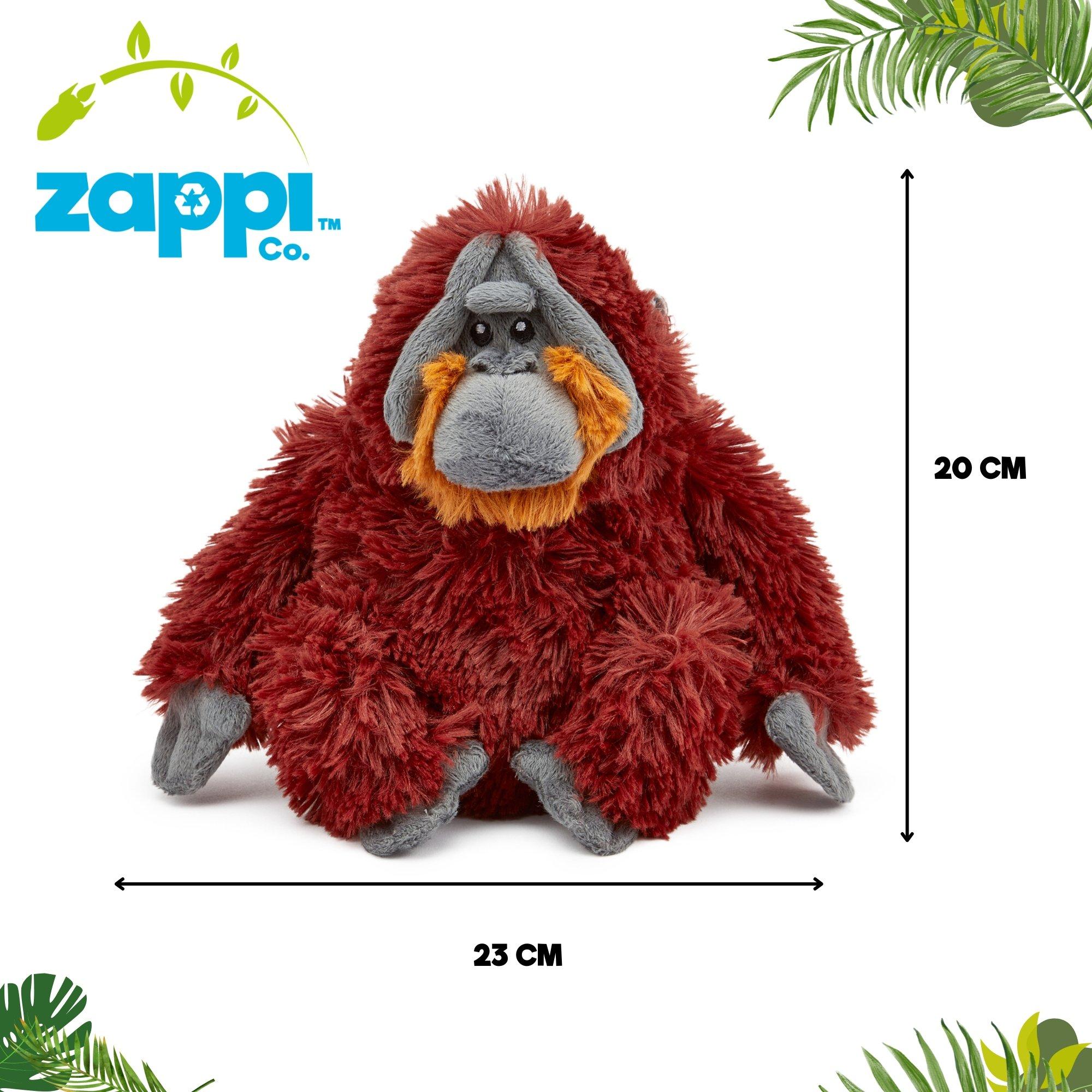 Zappi Co | Team Zappi Co Orangutan Soft Toy 23 cm ECO | Plush Toys ...