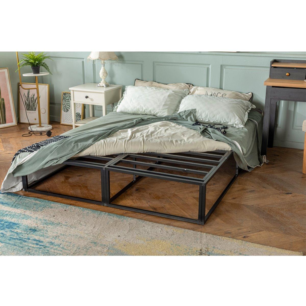 Homylin | Musel Metal Bed Frame Double size with Underbed Storage Space | Beds | FRASERS