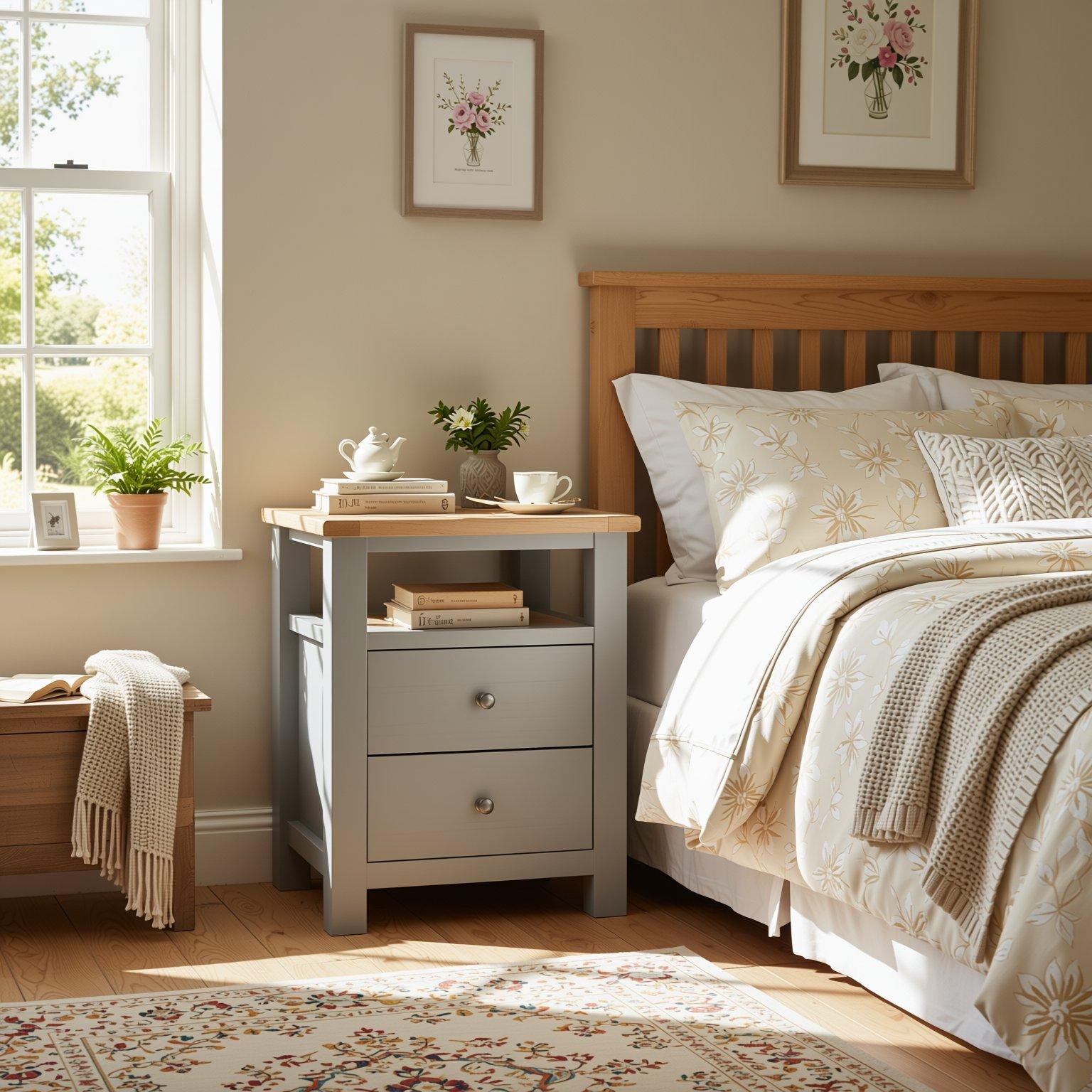 Jack Wills | Drawer Wood Compact Bedside Table | Bedside Tables | FRASERS