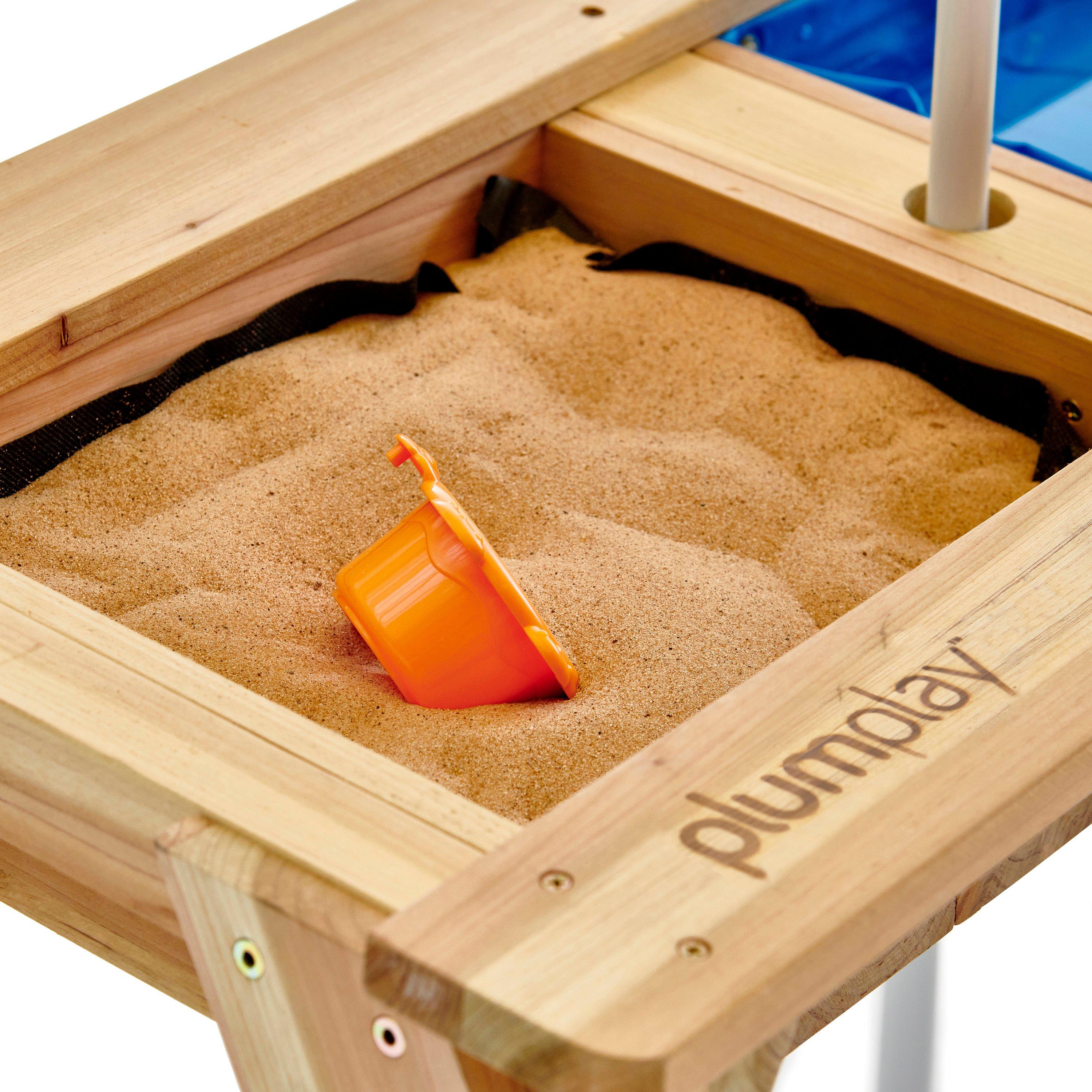 Plum Play | Plum Surfside Wooden Sand & Water Picnic Table | Garden ...