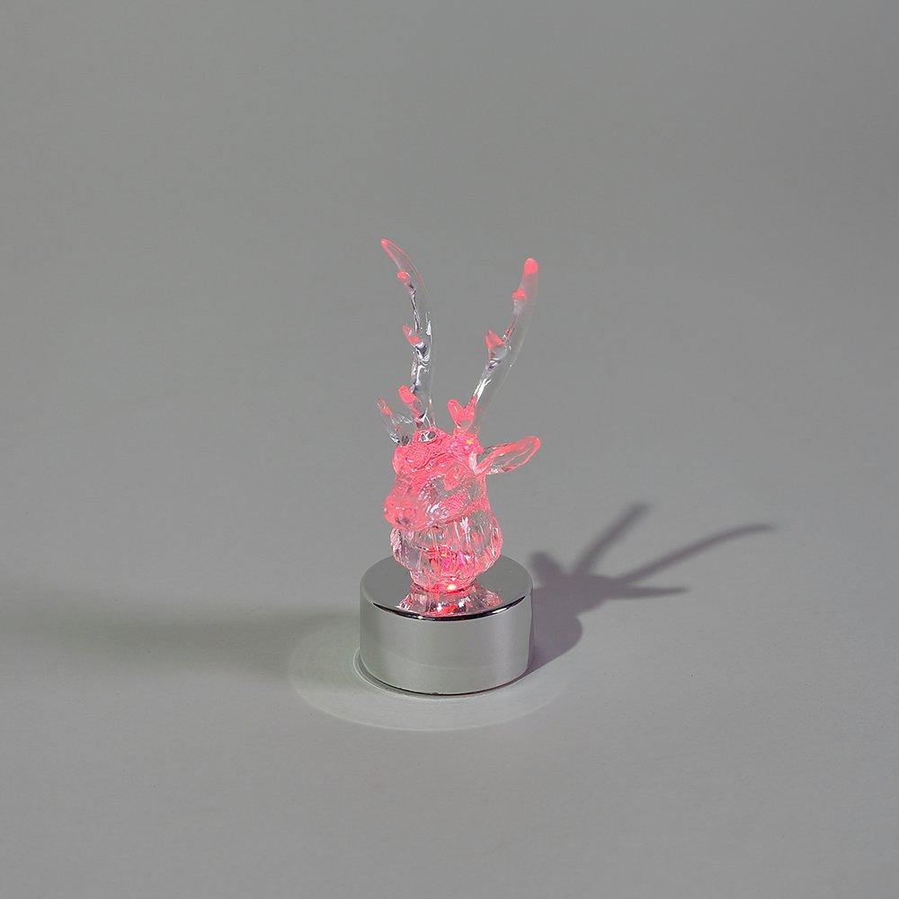 The Spirit Of Christmas | Colour Changing Stag Head | Indoor Christmas ...