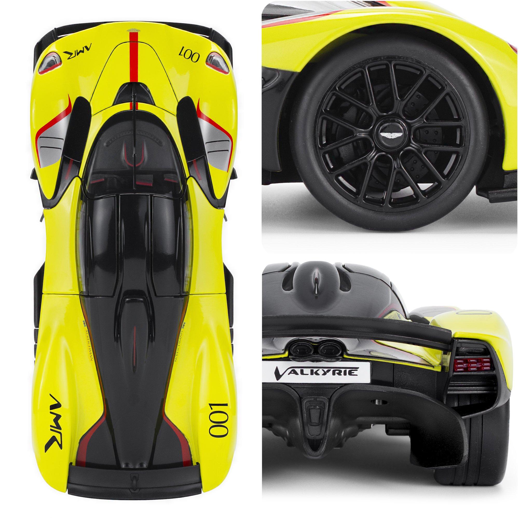 CMJ | CMJ Die Cast Car 1:18 Scale Aston Martin Valkyrie Lime Green | Toy Cars | FRASERS