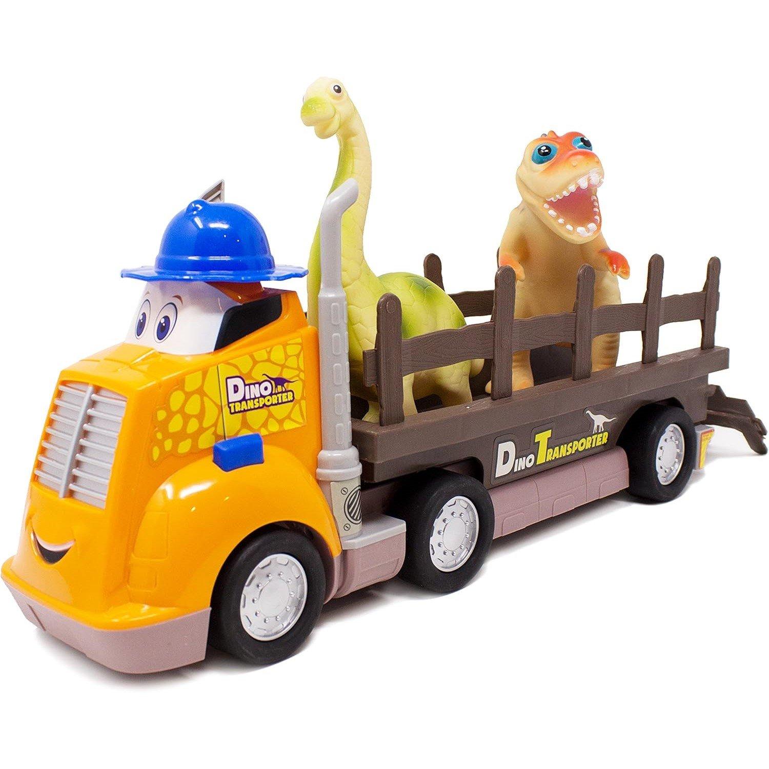 Mattel | 3 Piece Dino Transporter Set - Dinosaur | Toy Cars | FRASERS