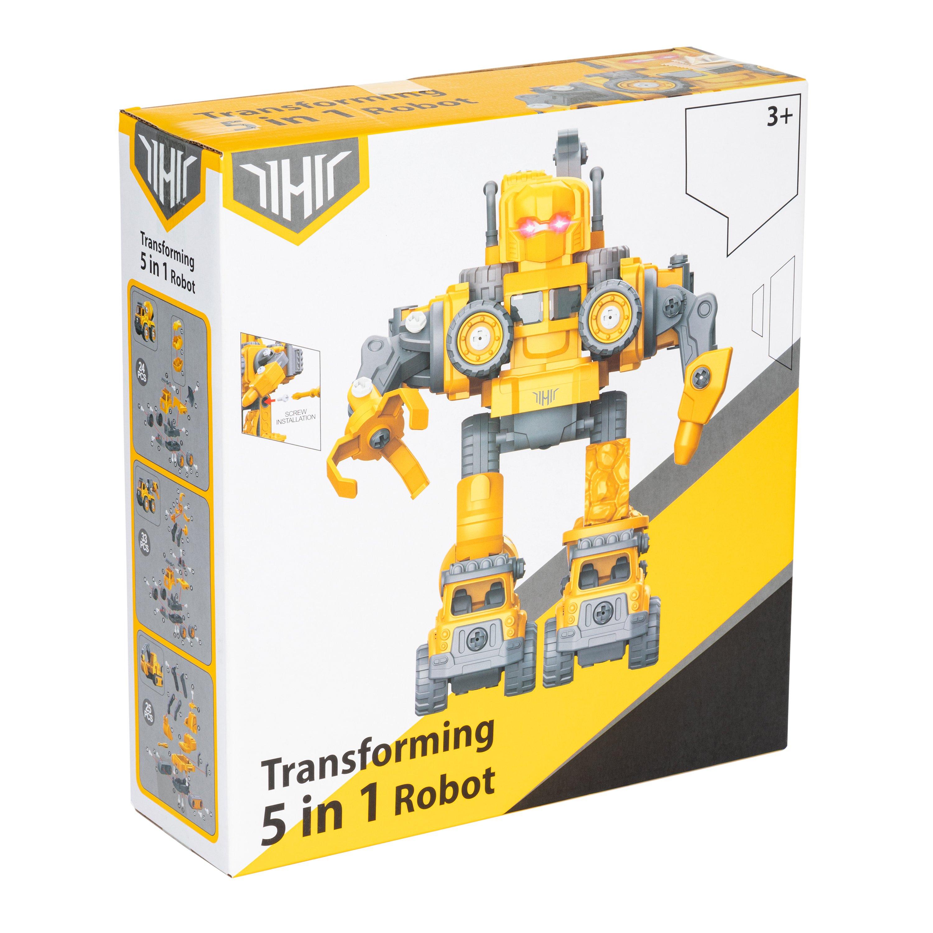 Toylife TL Transforming Toy 5-in-1 Robot Vehical 00 | Sports Direct