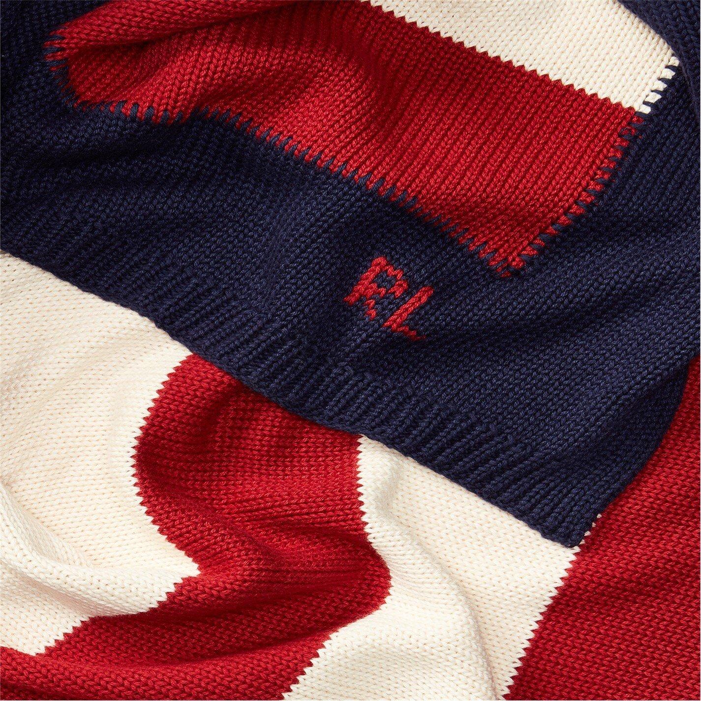 Ralph Lauren Home RL Flag Throw | FRASERS