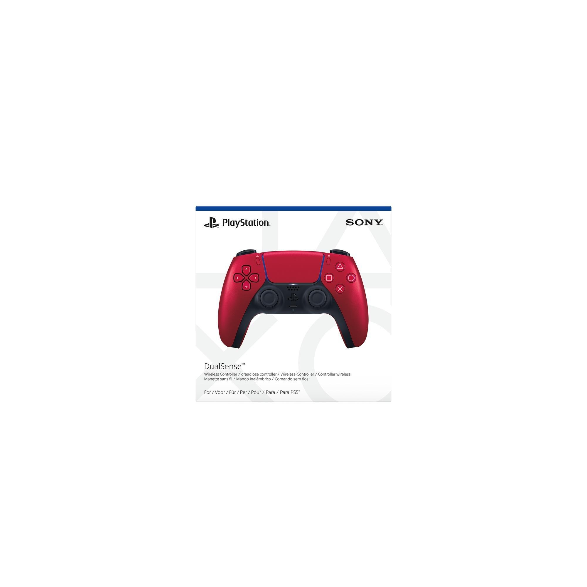 PlayStation | DualSense Volcanic Red Controller | Controllers | Sports ...
