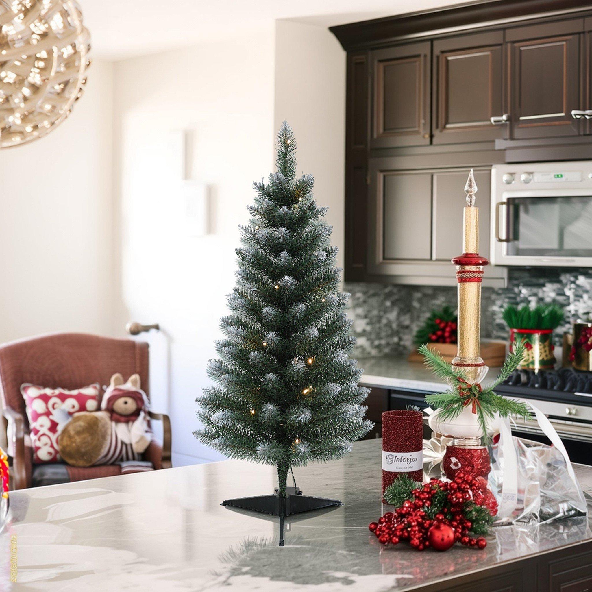 The Spirit Of Christmas | Feet Frosted Pre-Lit Indoor Tree | Christmas ...