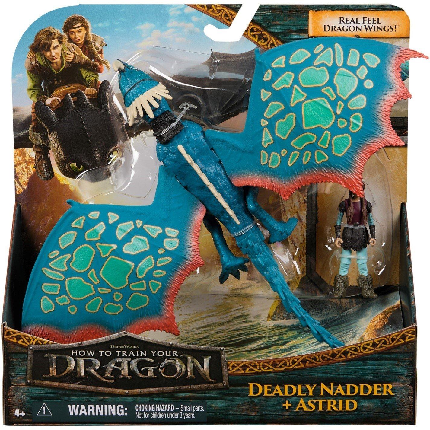HTTYD | to Train Your Dragon Movie - Dragon & Viking Action Figure Set ...