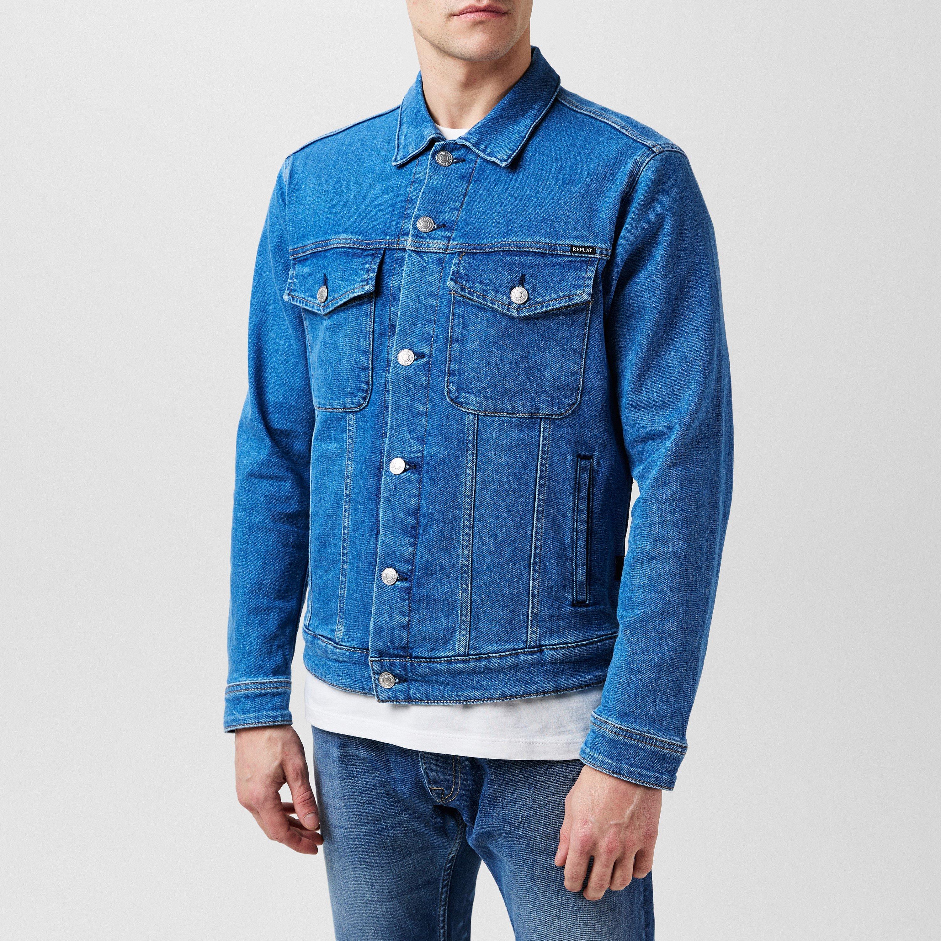 Replay Men's Trucker Denim Jacket | FRASERS