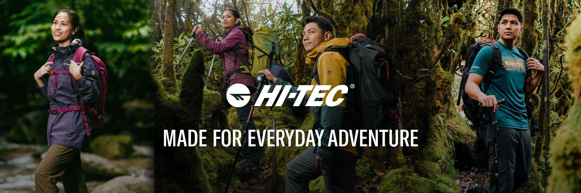 Hi Tec: Best Deals on Waterproof Hiking Boots, Clothing, Rucksack