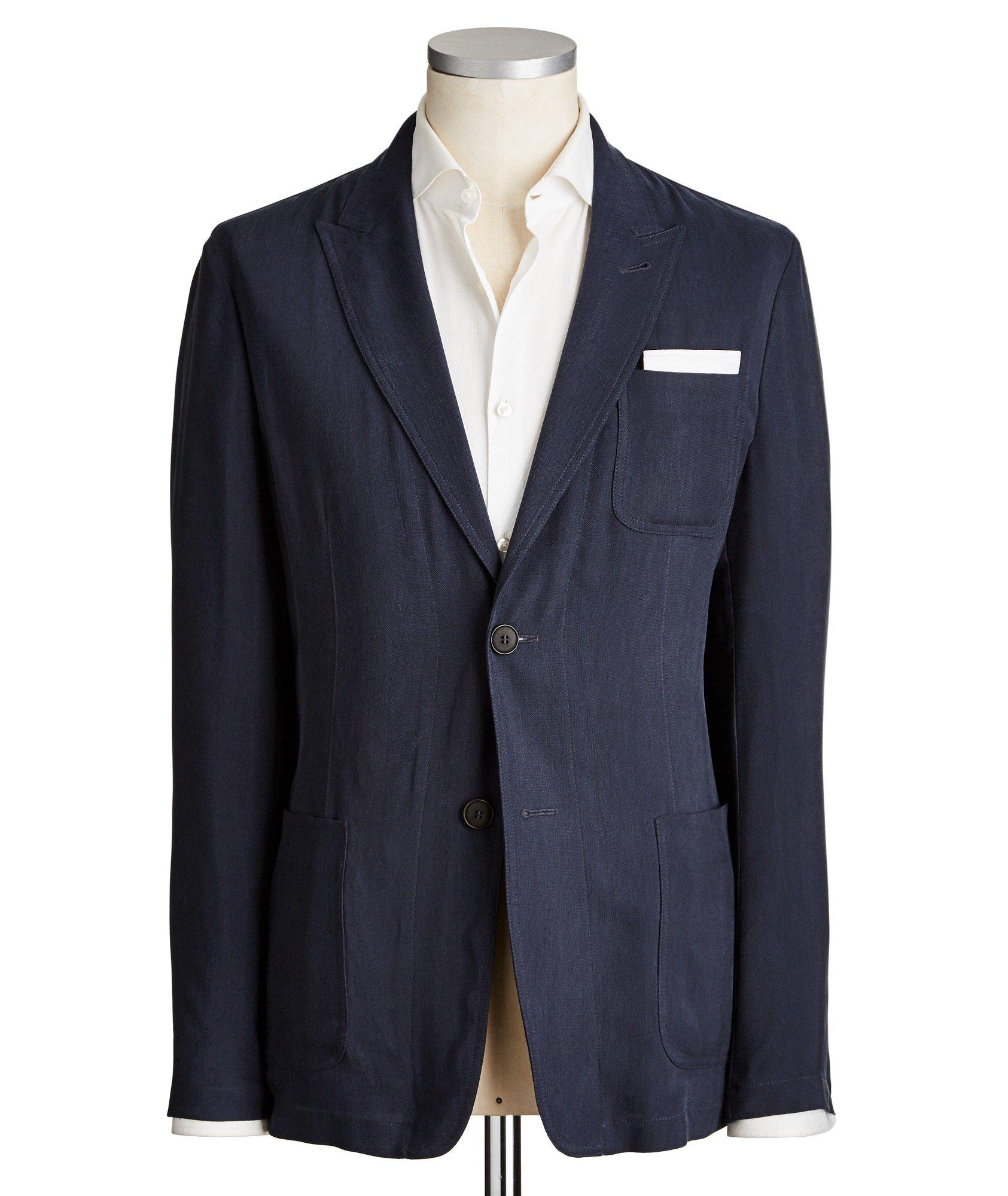 Giorgio Armani Unstructured Sport Jacket | Sport Jackets | Harry Rosen