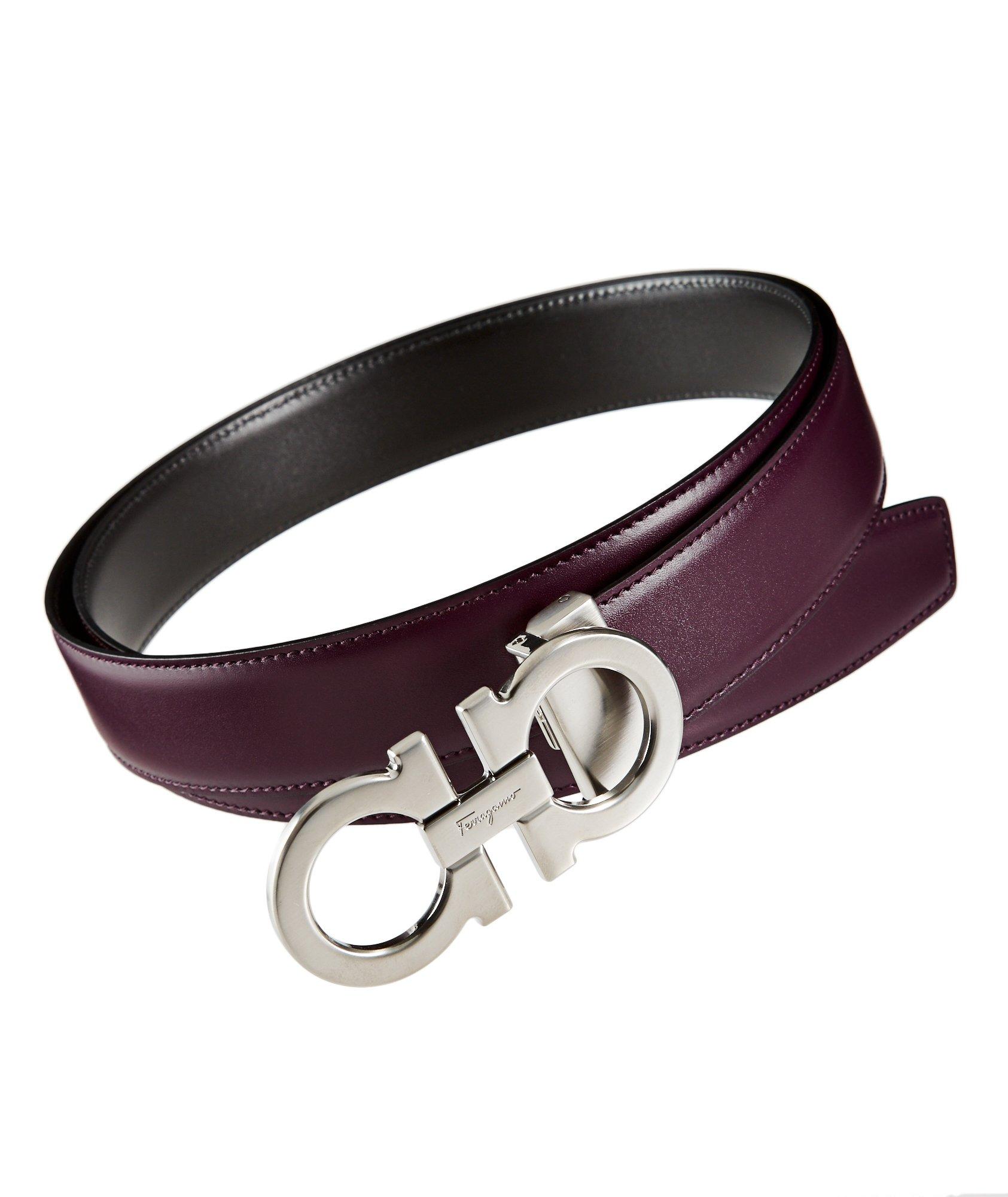 Ferragamo Reversible Double Gancini Belt | Belts | Harry Rosen