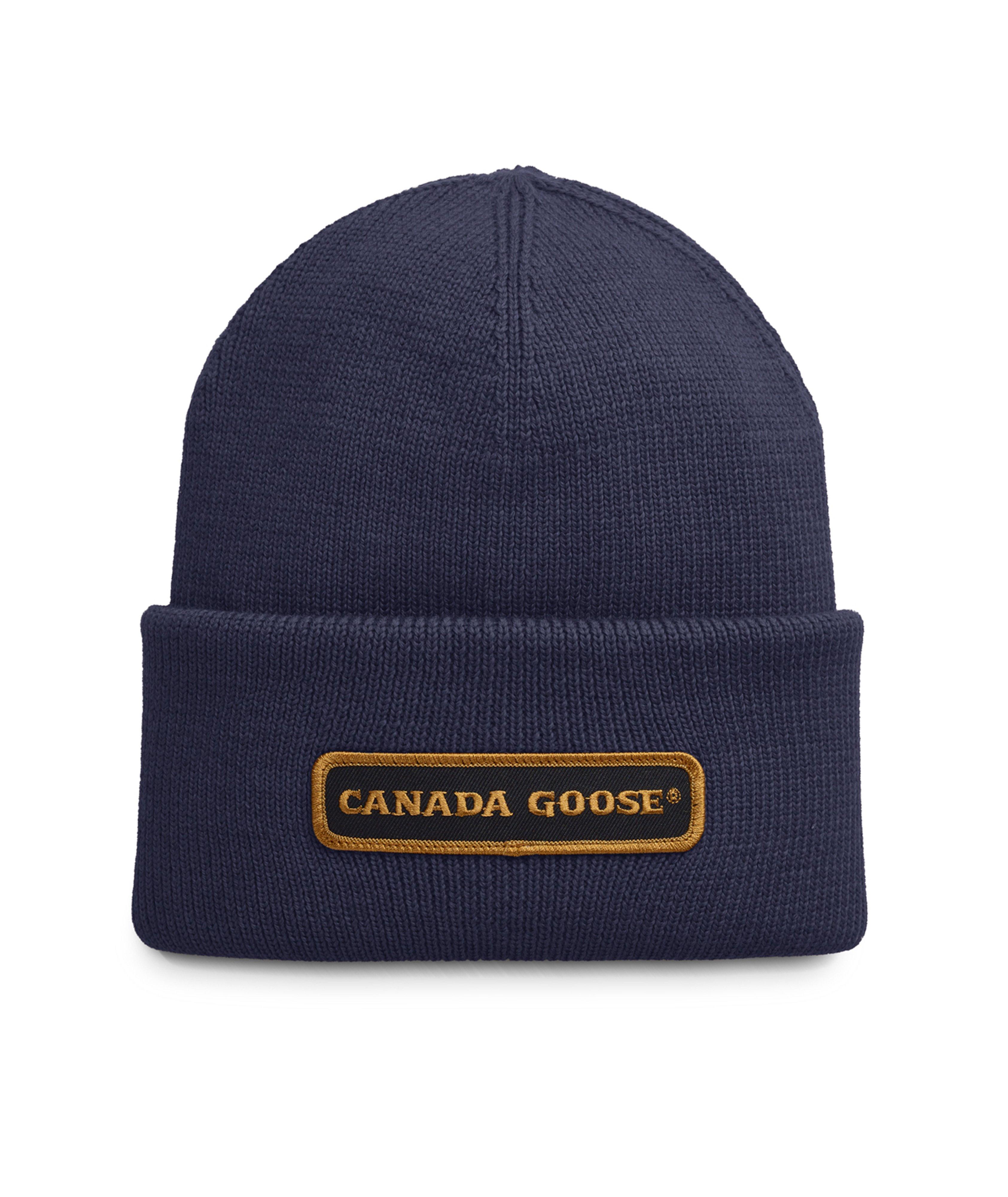 Canada Goose Wool Ribbed Knit Toque | Hats | Harry Rosen