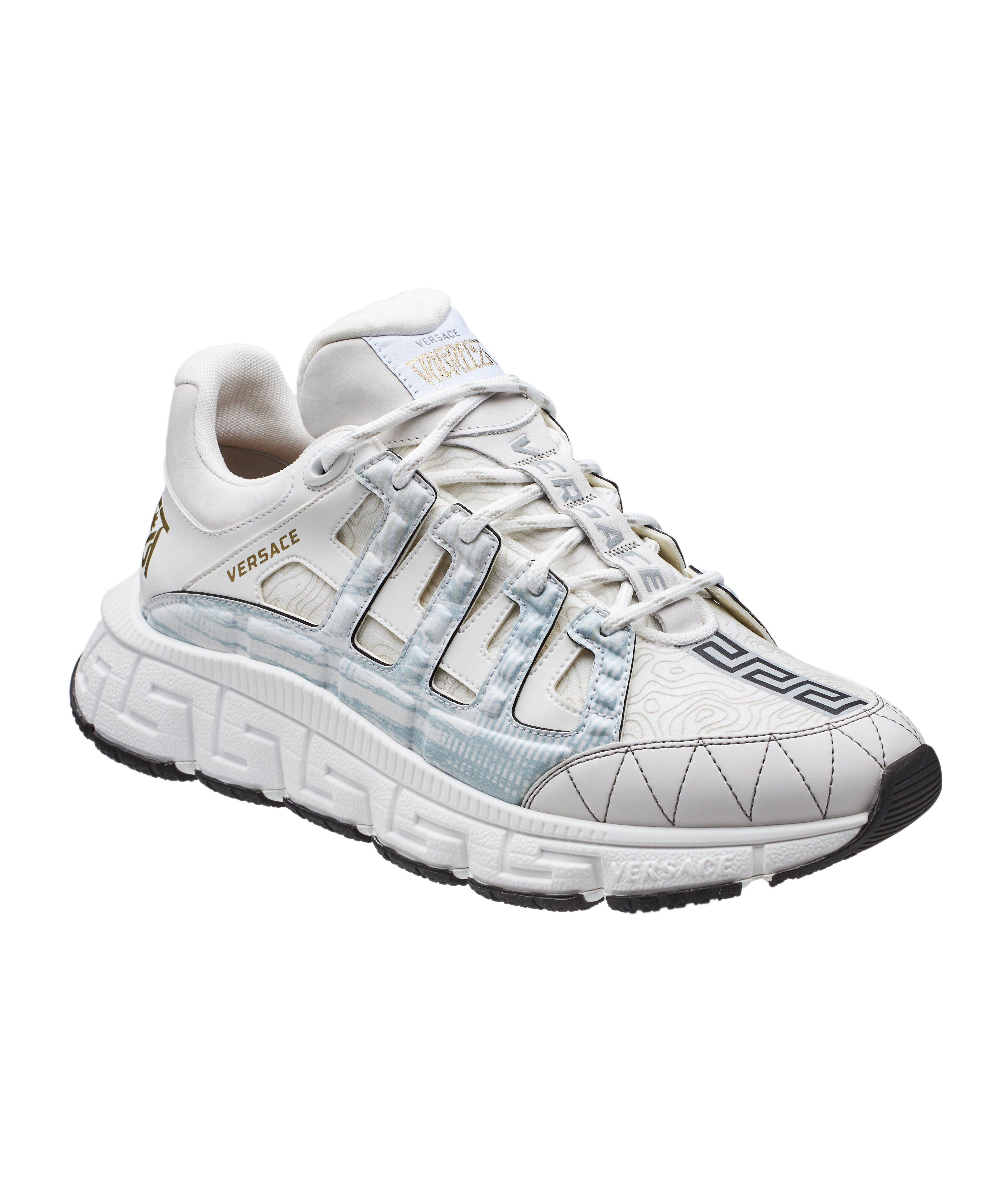 Versace Trigreca Multi-Texture Sneakers | Sneakers | Harry Rosen