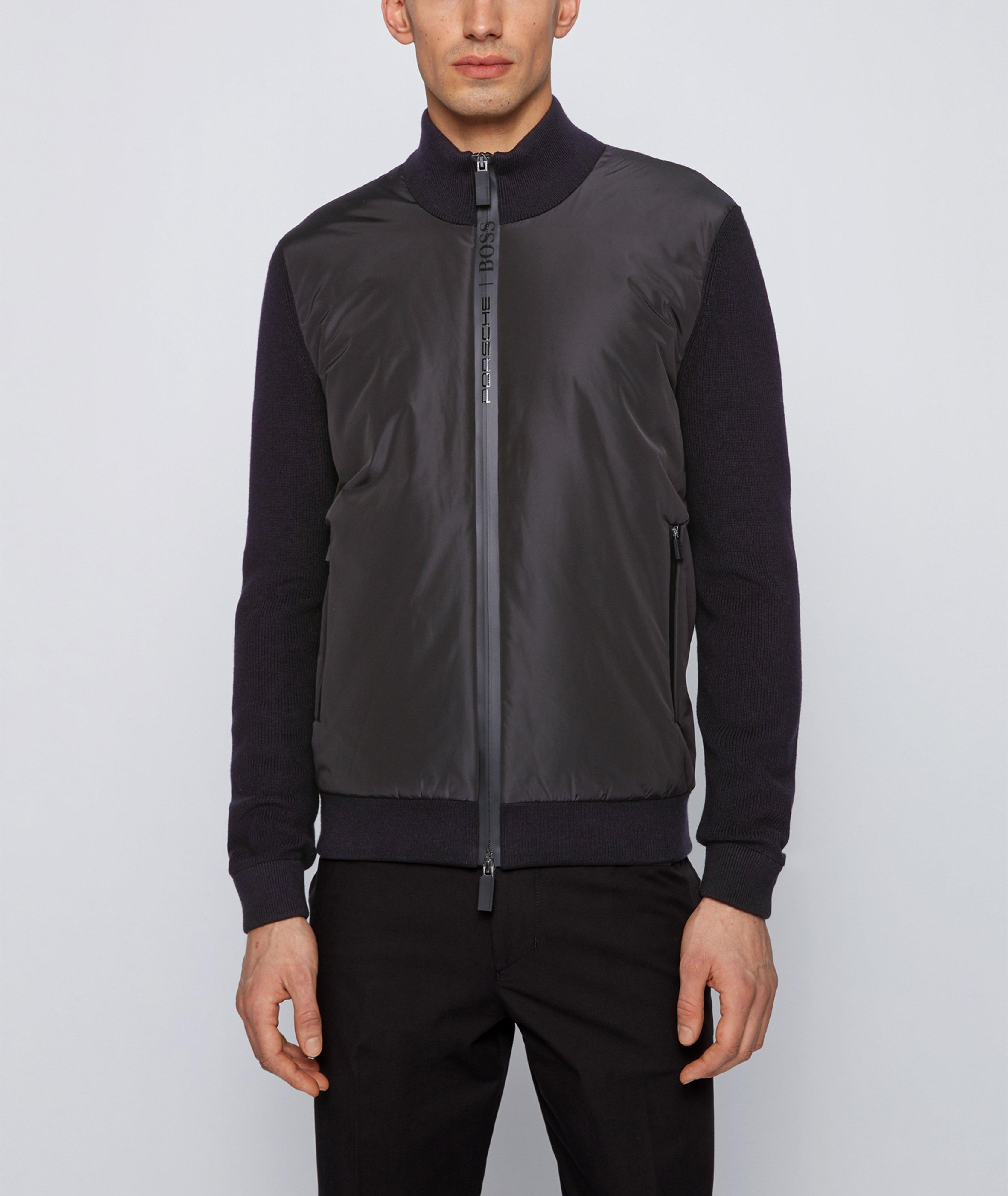 BOSS Porsche x BOSS Hybrid Jacket | Sweaters & Knits | Harry Rosen