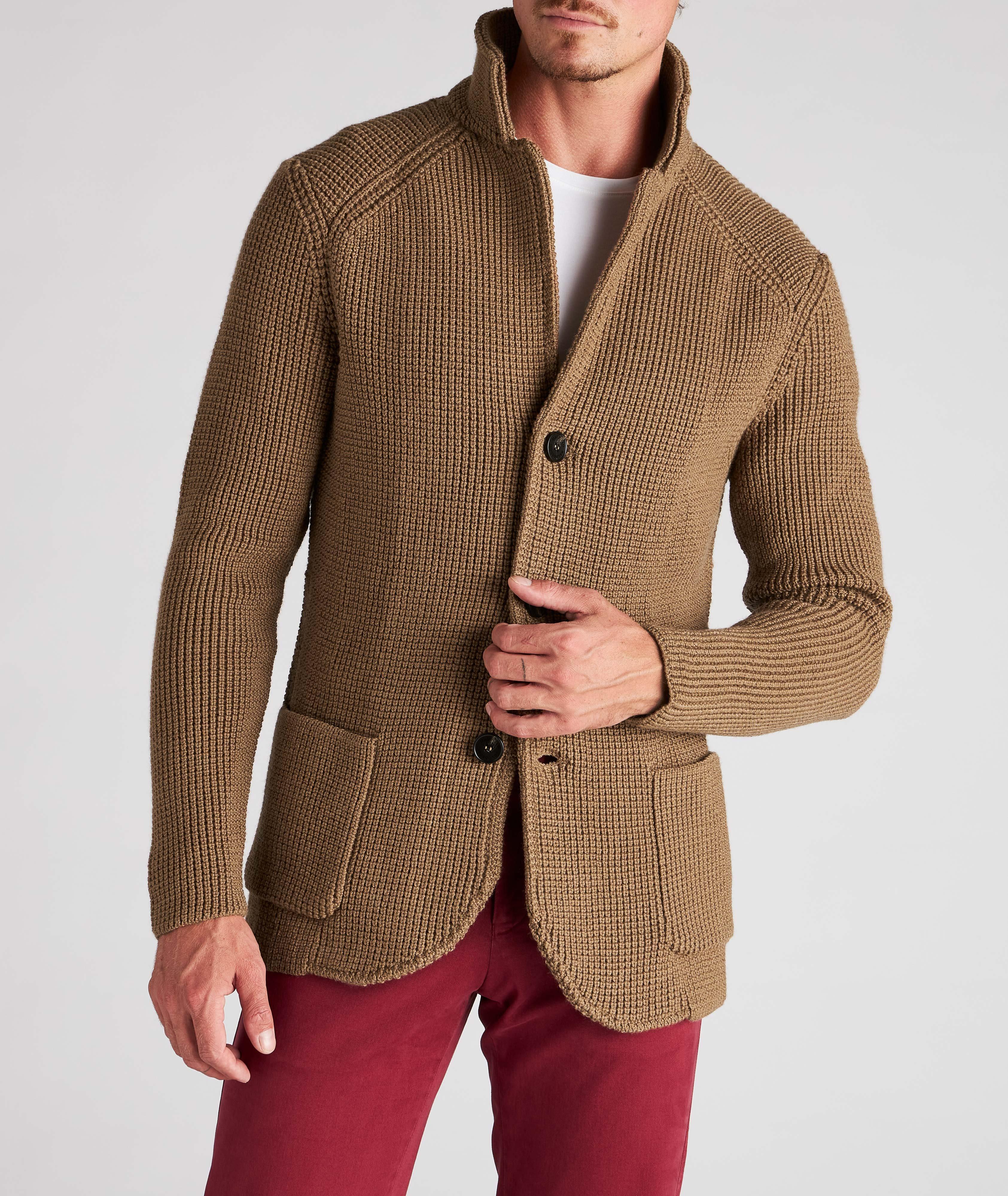 Maurizio Baldassari Brenta Wool Swacket | Sweaters & Knits | Harry Rosen