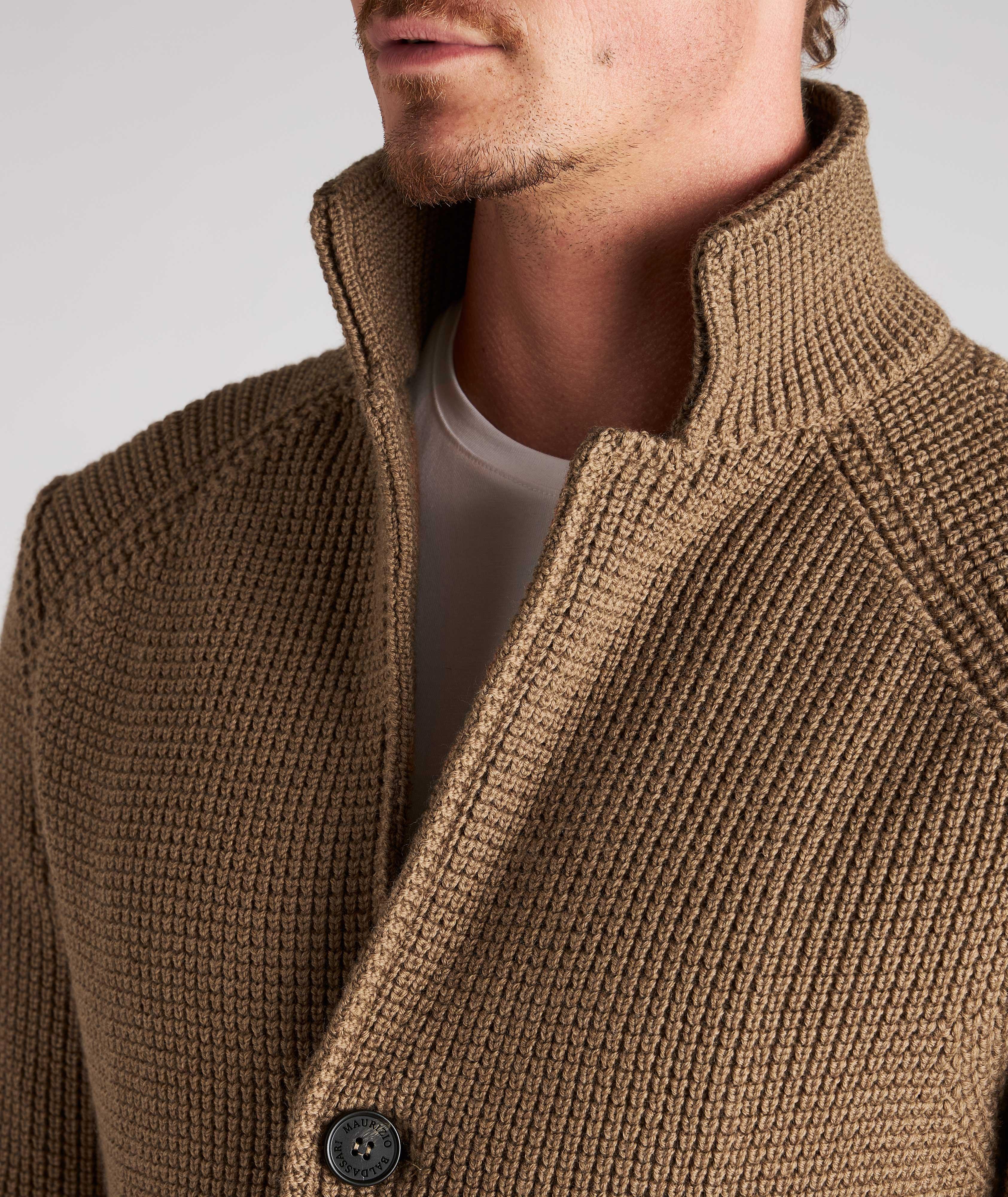 Maurizio Baldassari Brenta Wool Swacket | Sweaters & Knits | Harry Rosen