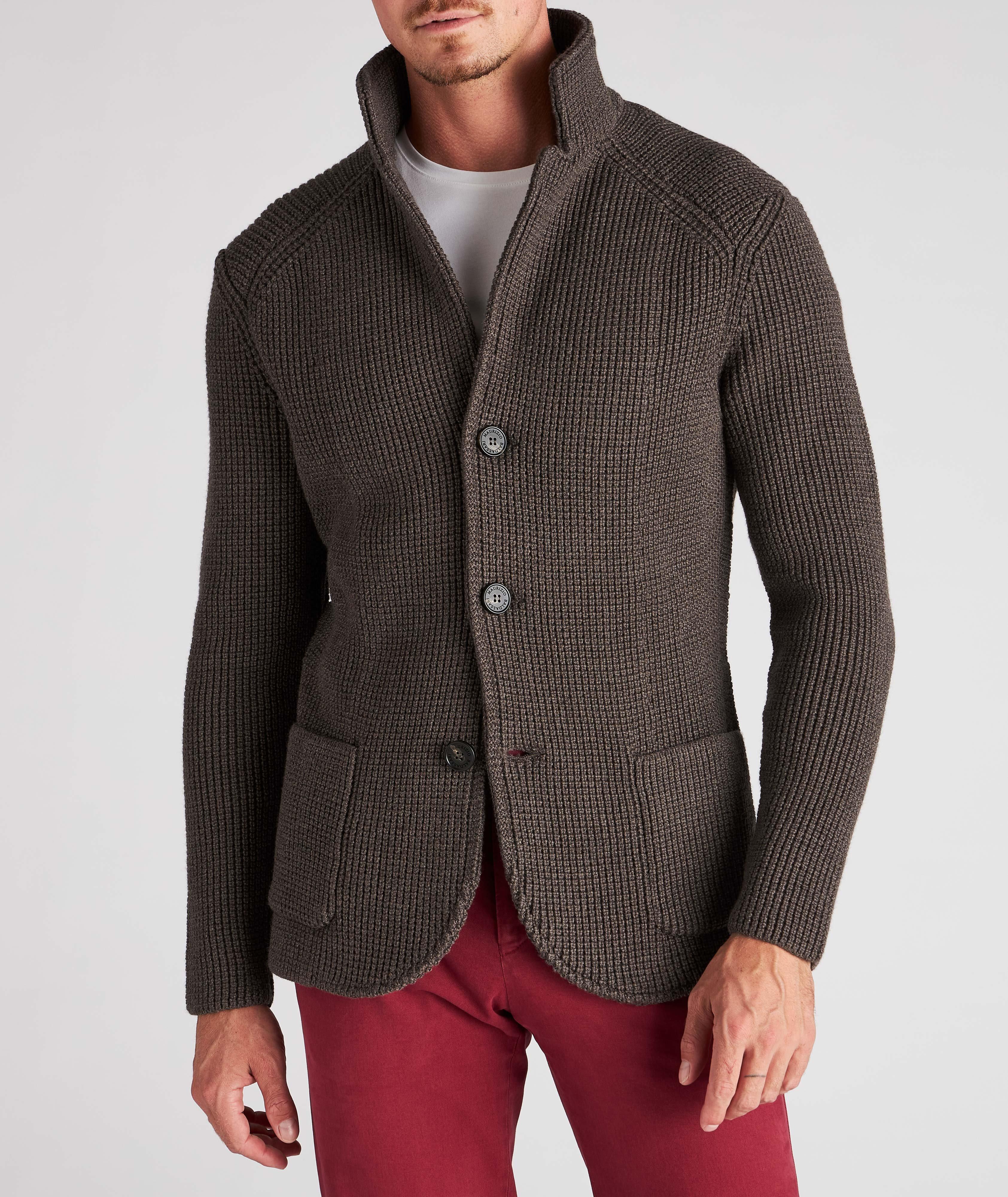 Maurizio Baldassari Brenta Wool Swacket | Sweaters & Knits | Harry Rosen