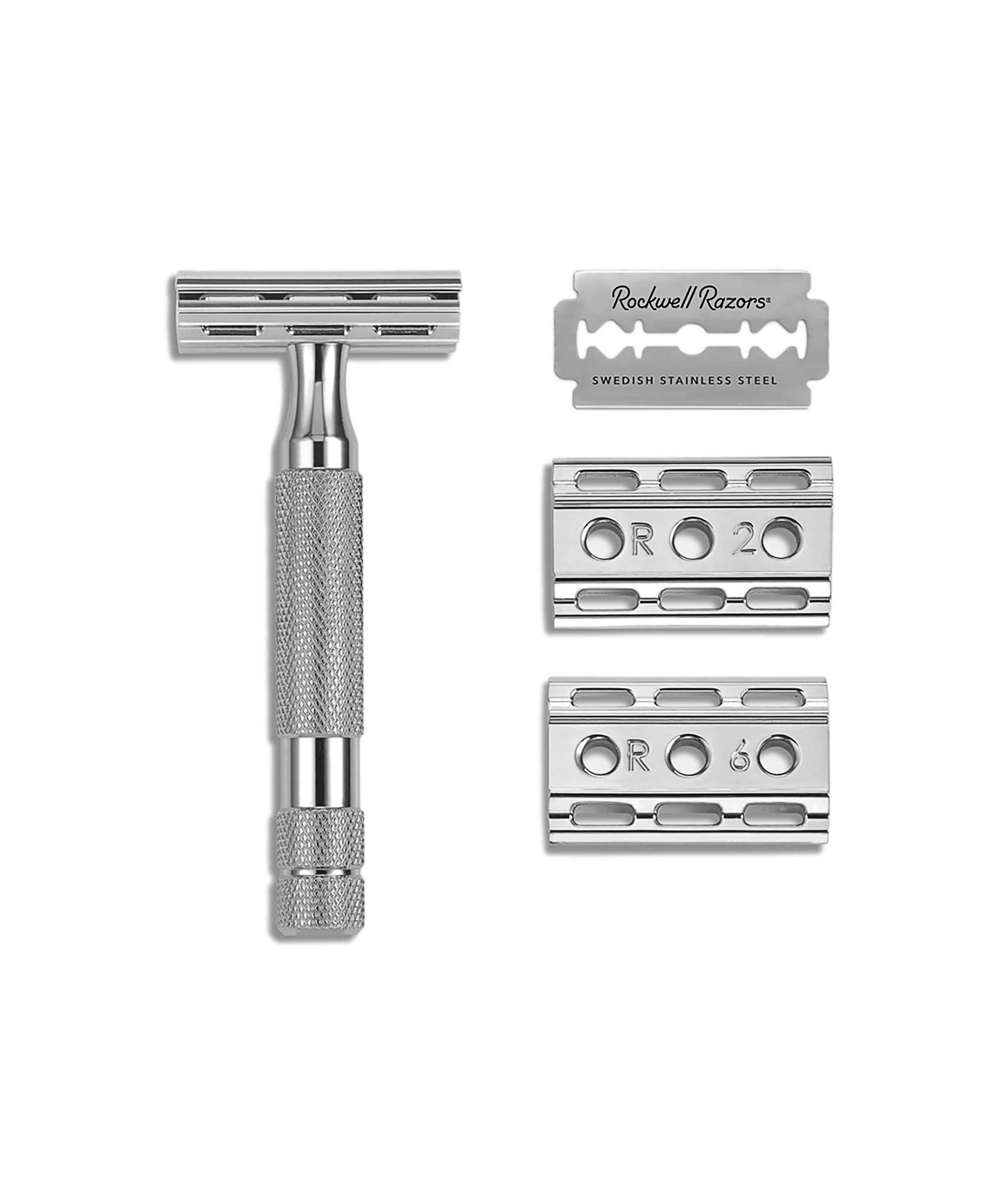Rockwell Razors Rockwell Razors 6C Double Edge Razor - White Chrome ...