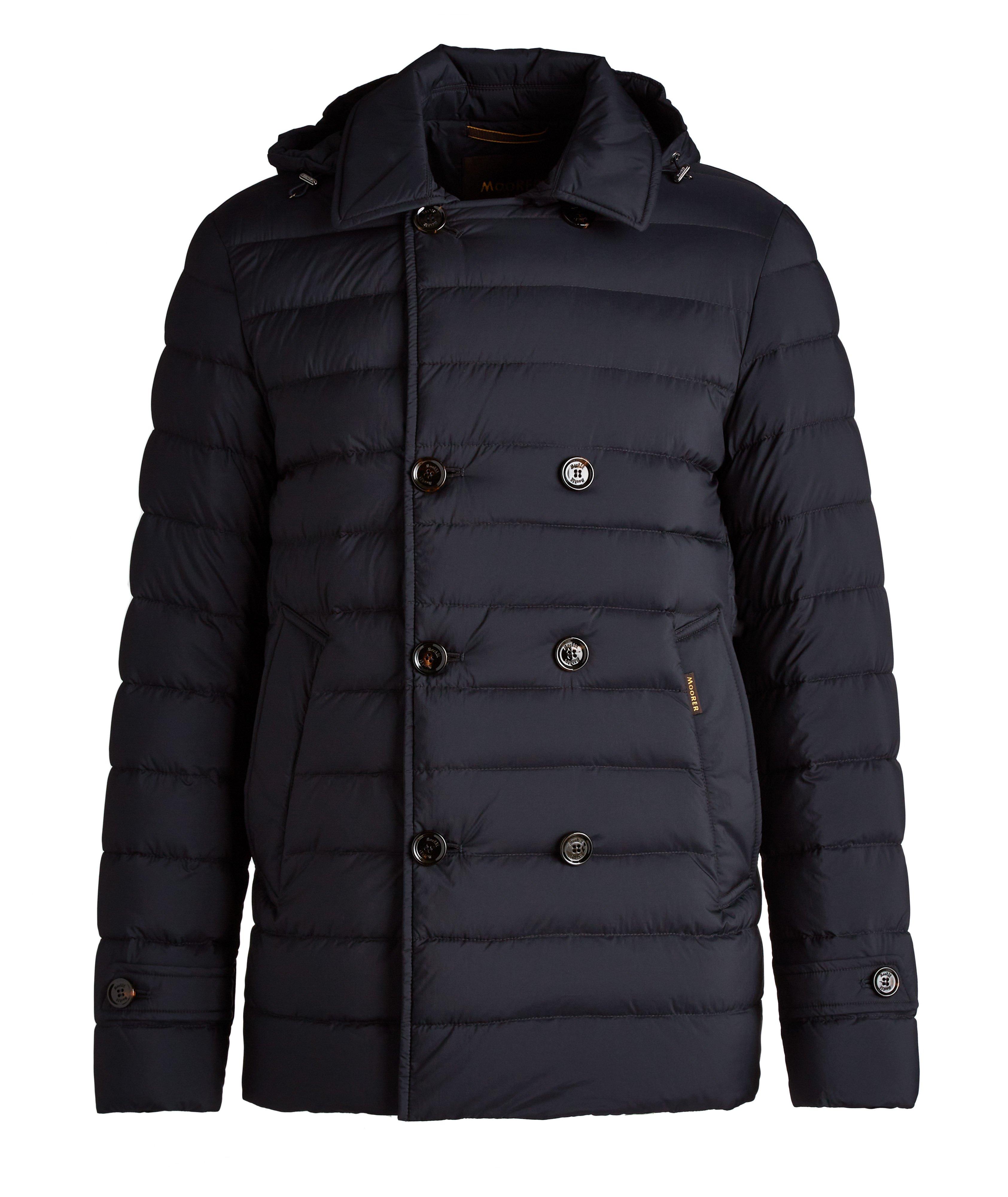 Harry Rosen Fred Water-Resistant Hooded City Coat - 20076467048