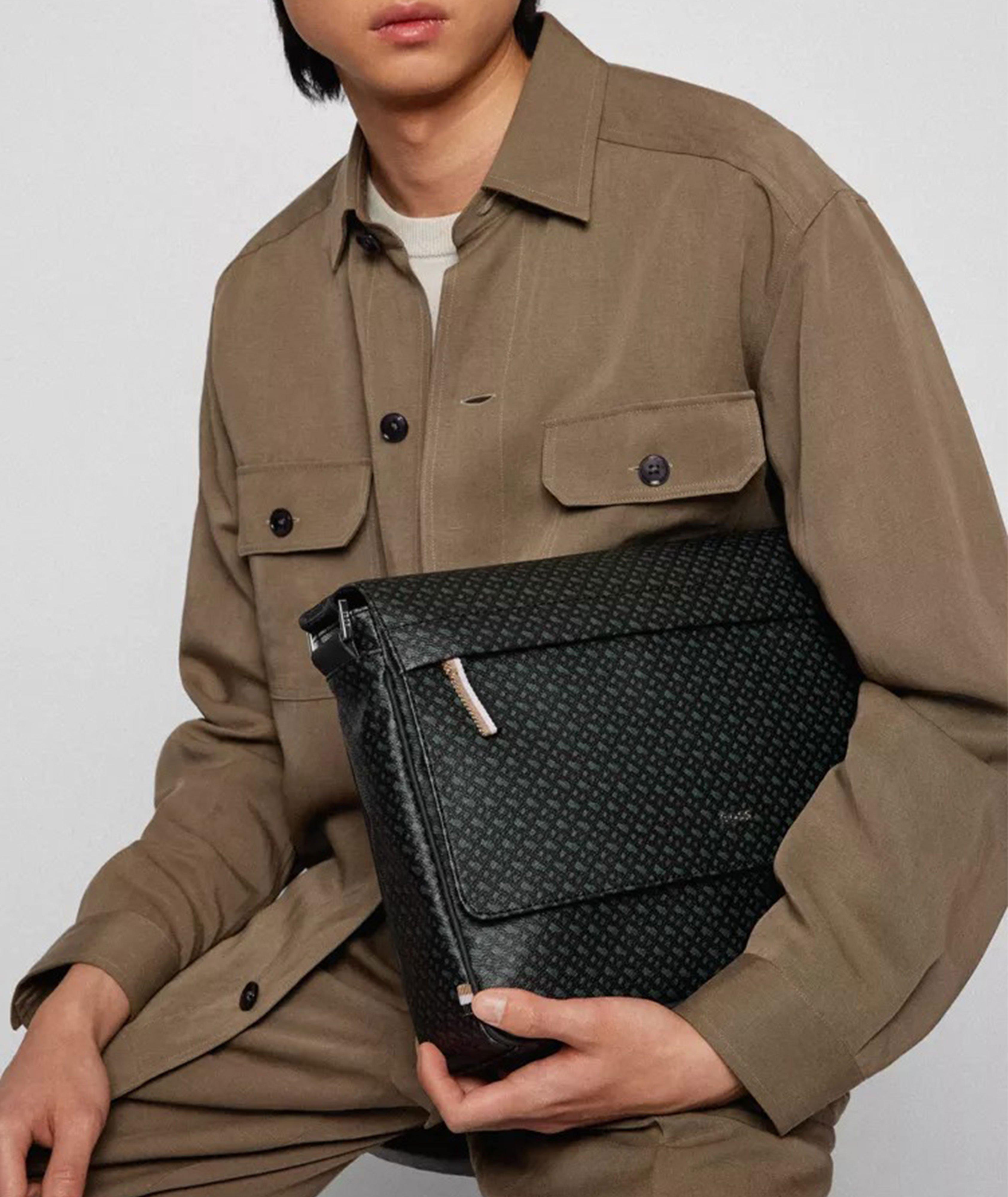 BOSS Monogram Print Document Case Bag | Bags & Cases | Harry Rosen