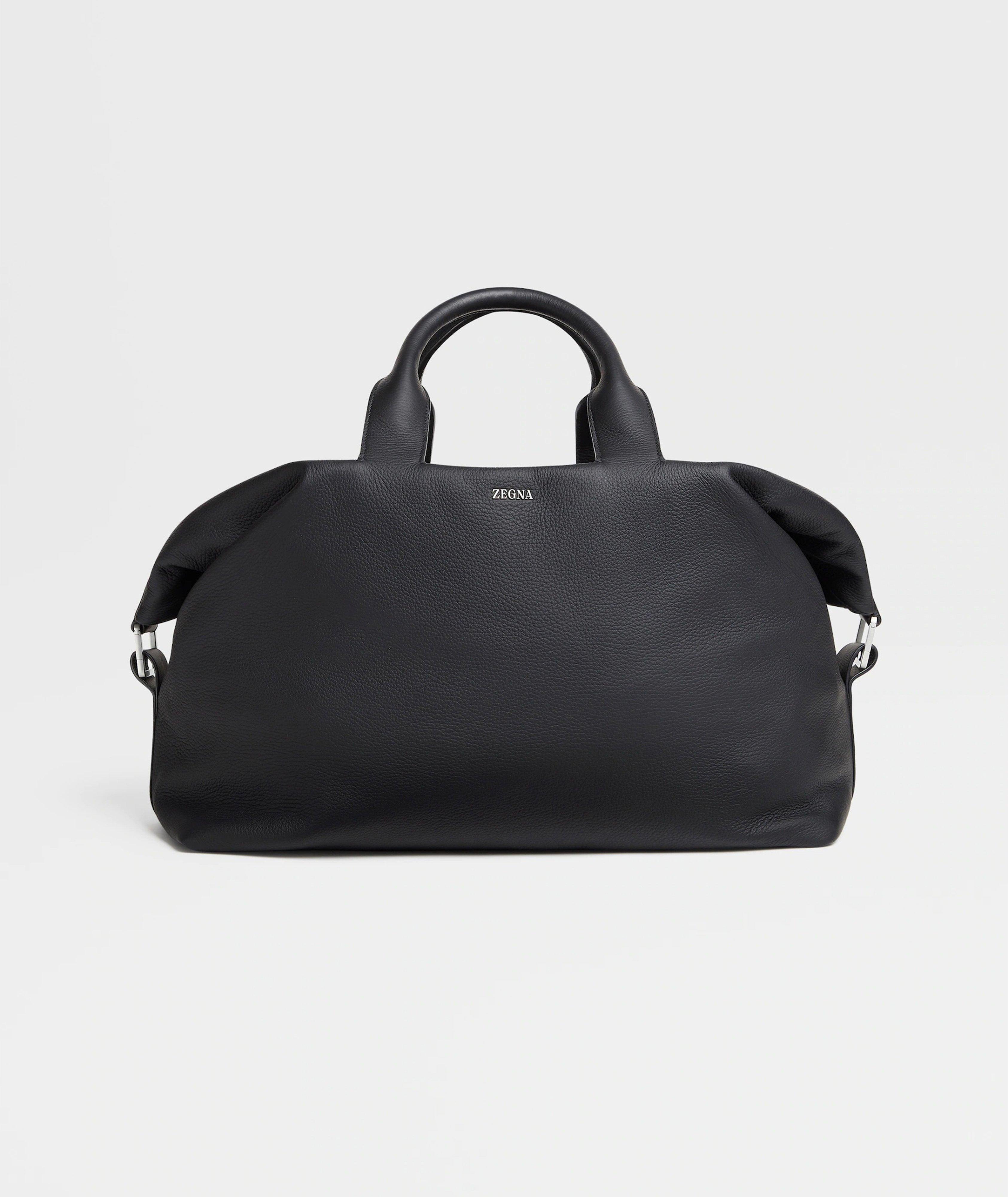 Zegna Deerskin Holdall Raglan Bag | Bags & Cases | Harry Rosen