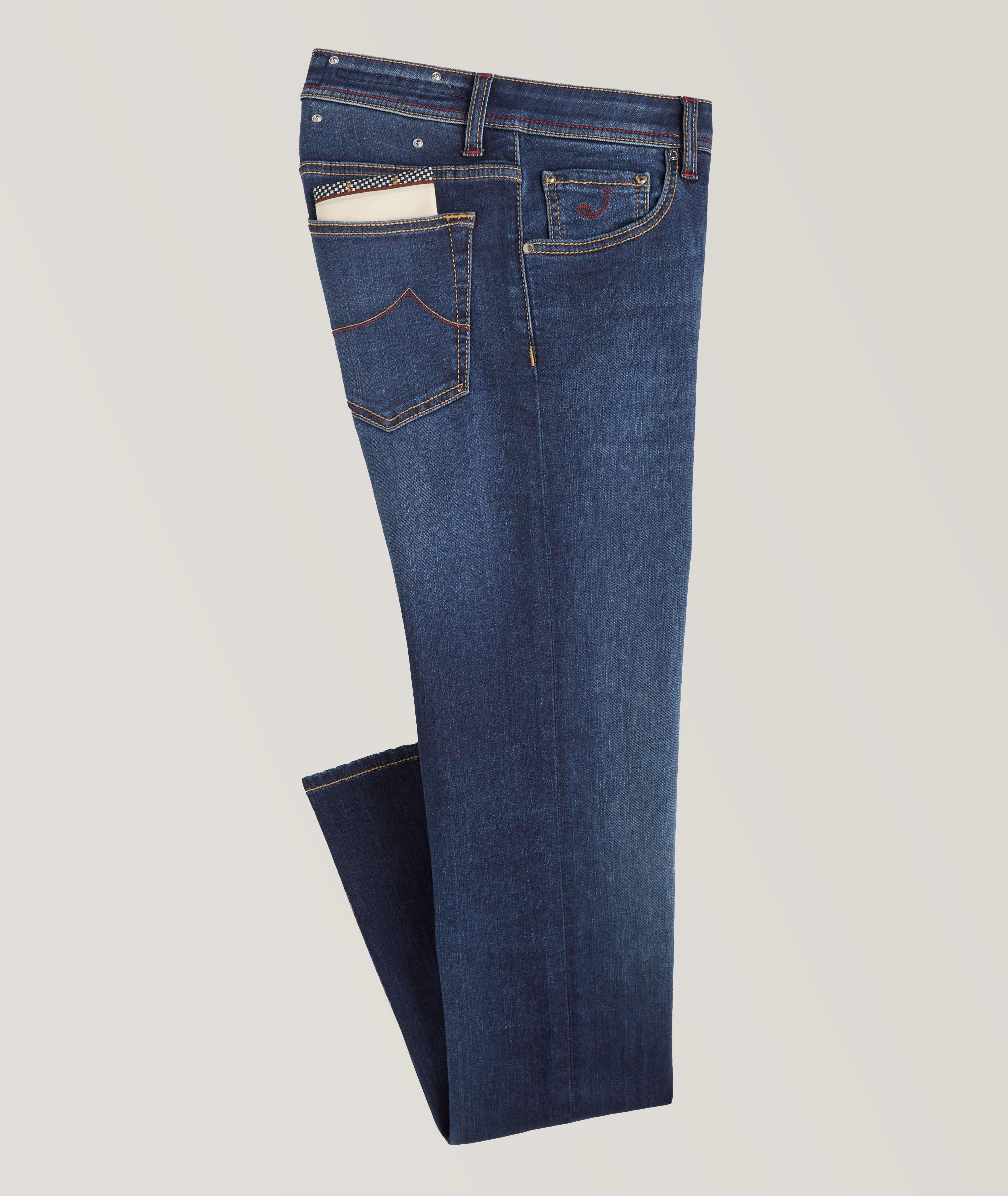 Jacob Cohen Nick Slim Fit Stretch-Cotton Jeans | Jeans | Harry Rosen