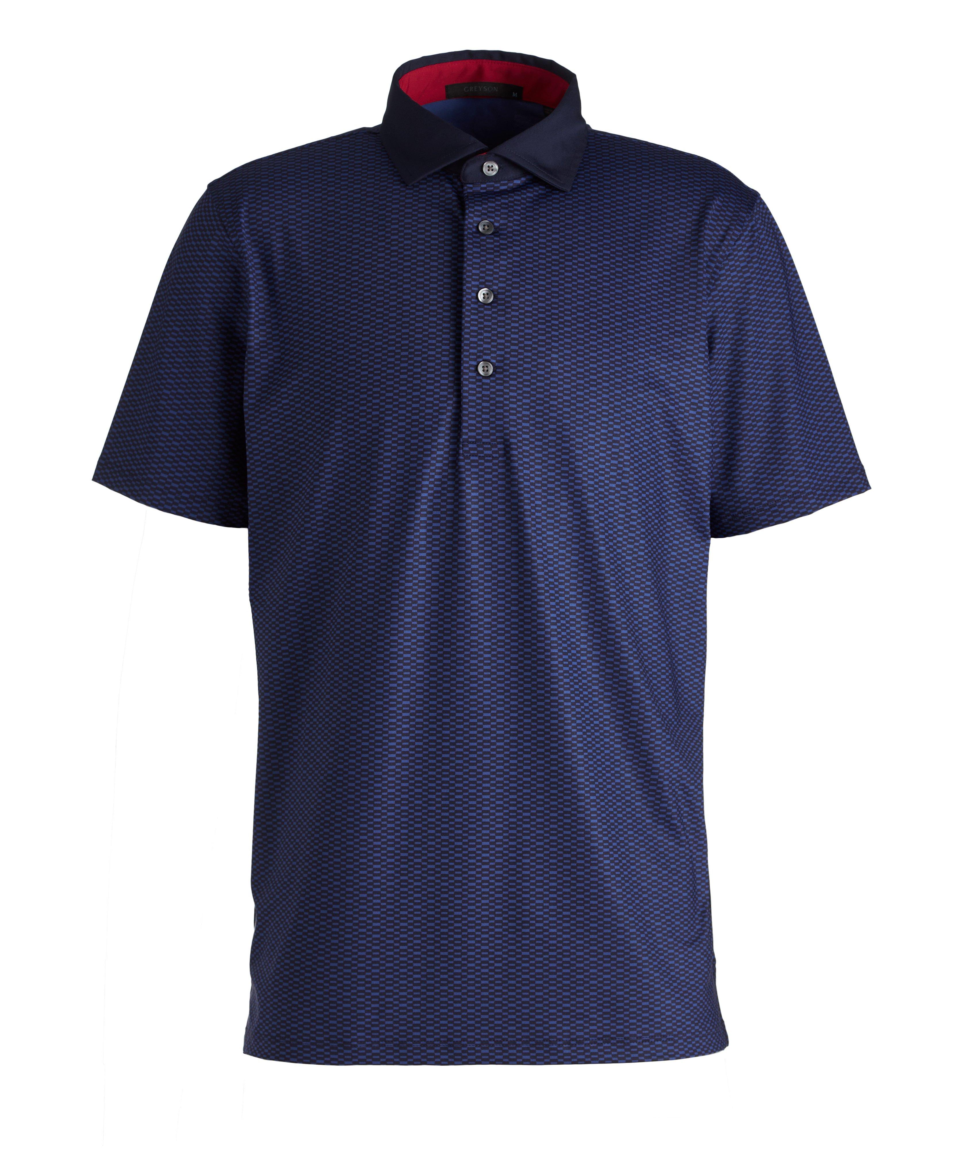 Greyson Coyote Tracks Technical Polo | Polos | Harry Rosen