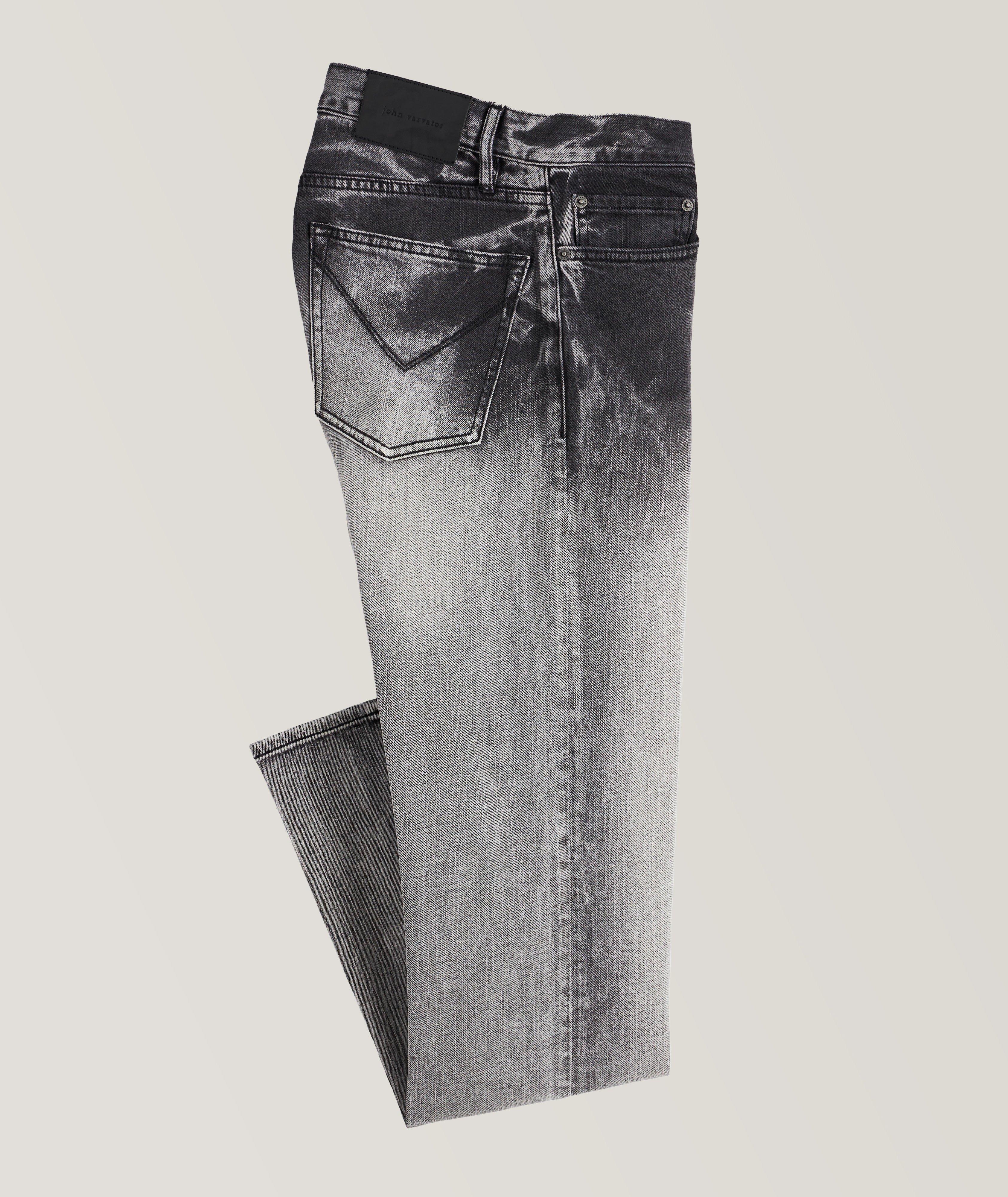 John Varvatos Regular-Fit Danny Wash Stretch Cotton Jeans | Jeans ...
