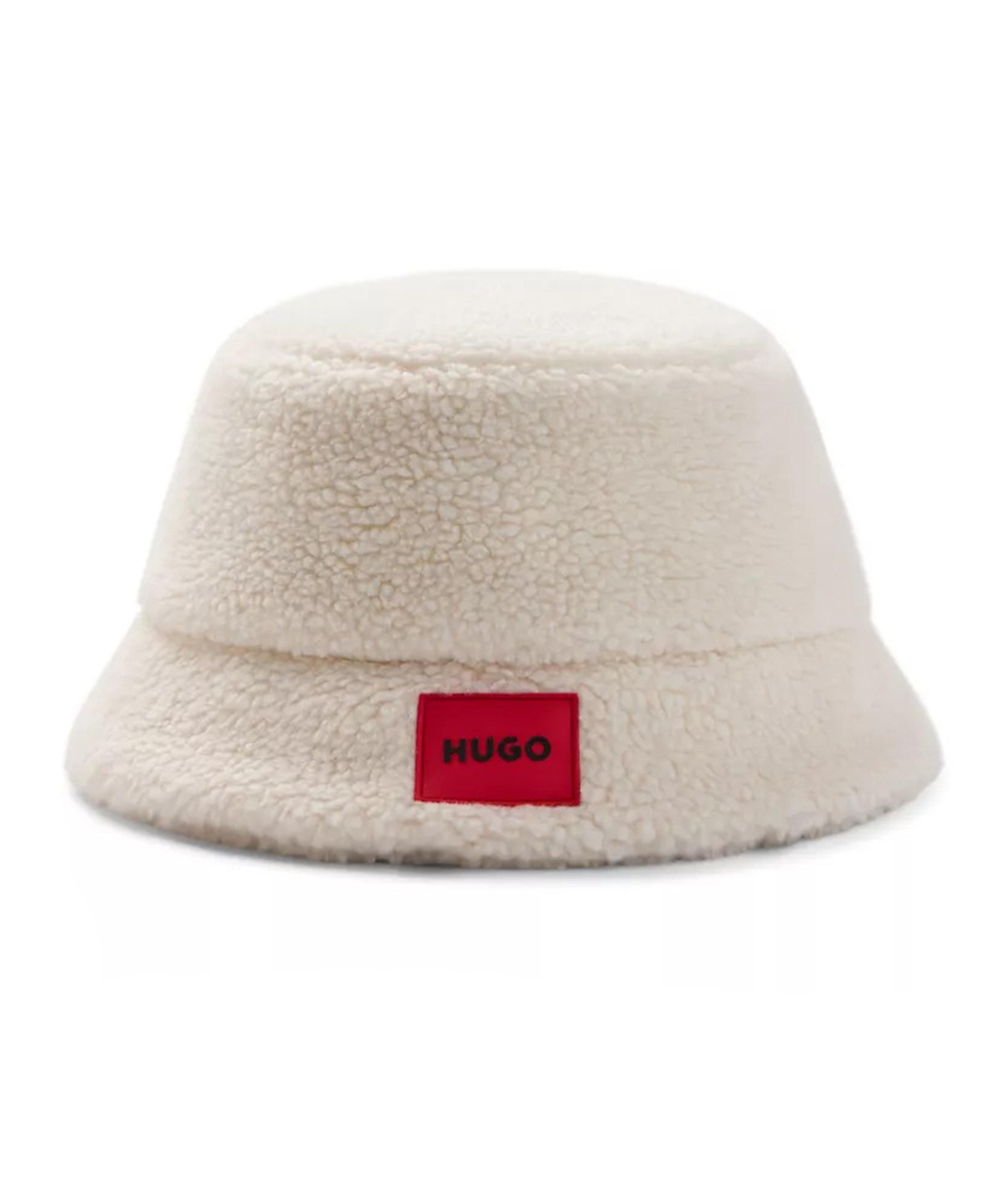 HUGO Teddy Fleece Logo Bucket Hat | Hats | Harry Rosen