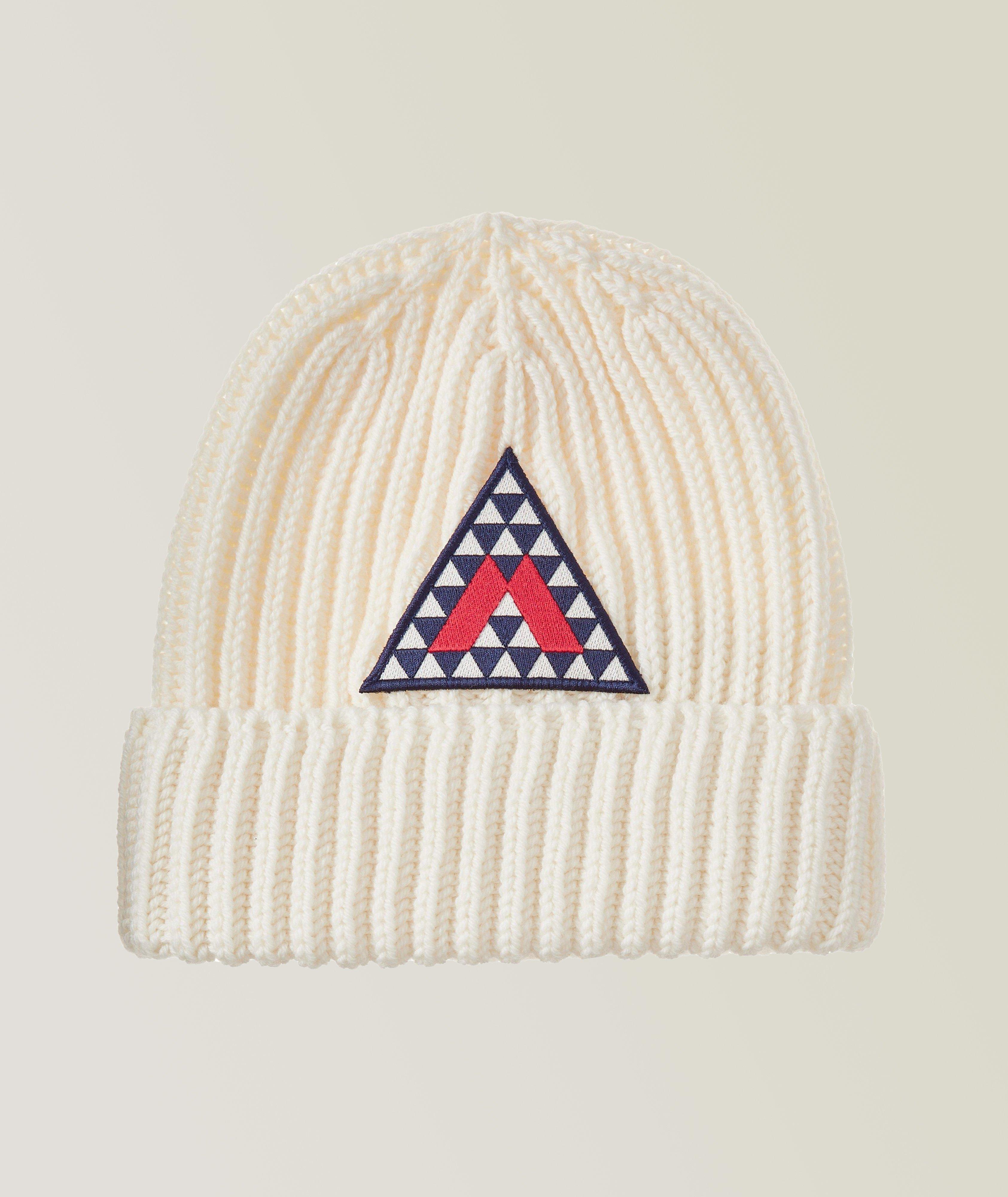 Moncler Berretto Tricot Logo Wool Toque | Hats | Harry Rosen