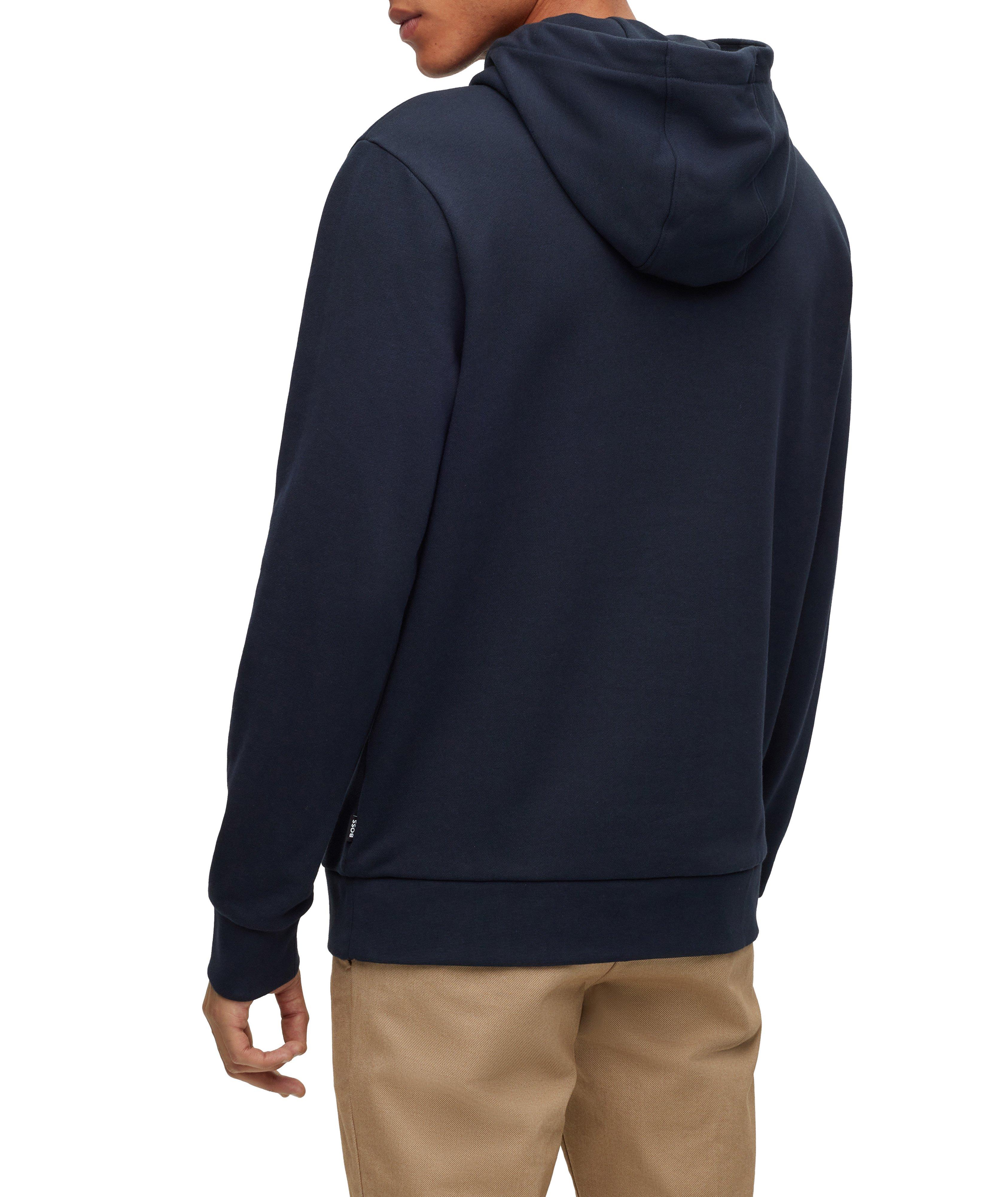 BOSS French-Terry Logo Hoody | Sweaters & Knits | Harry Rosen