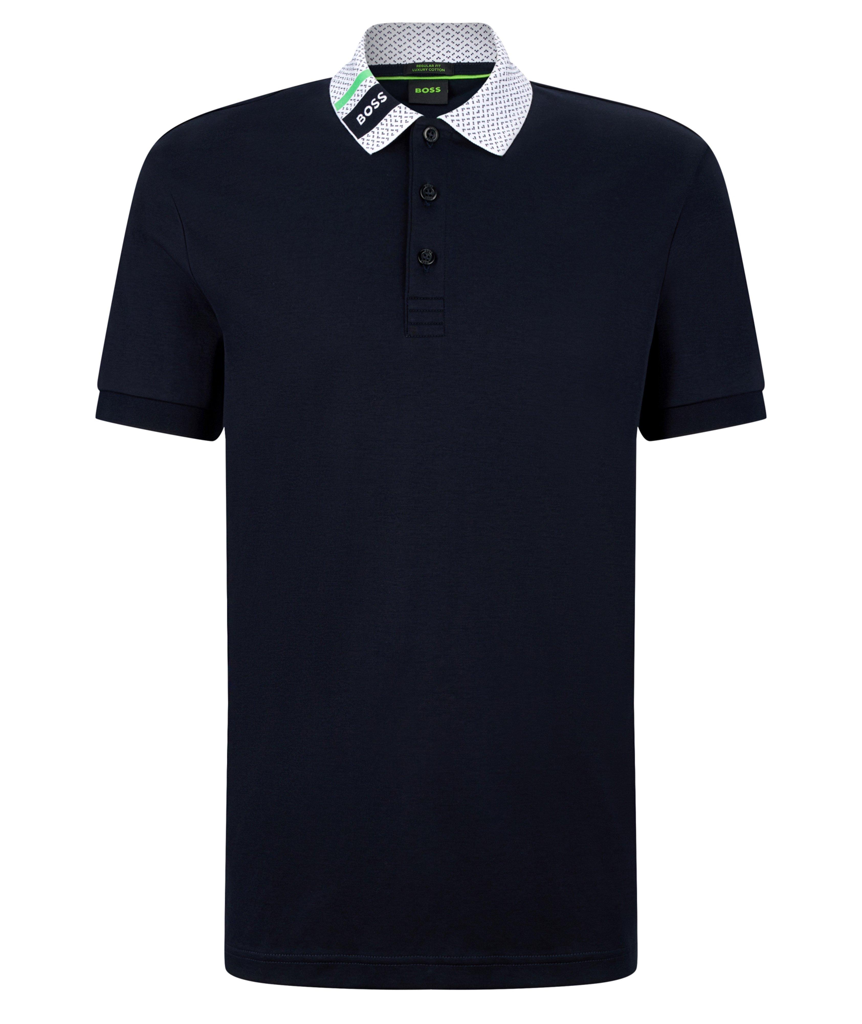 BOSS Pure Cotton Logo Polo | Polos | Harry Rosen