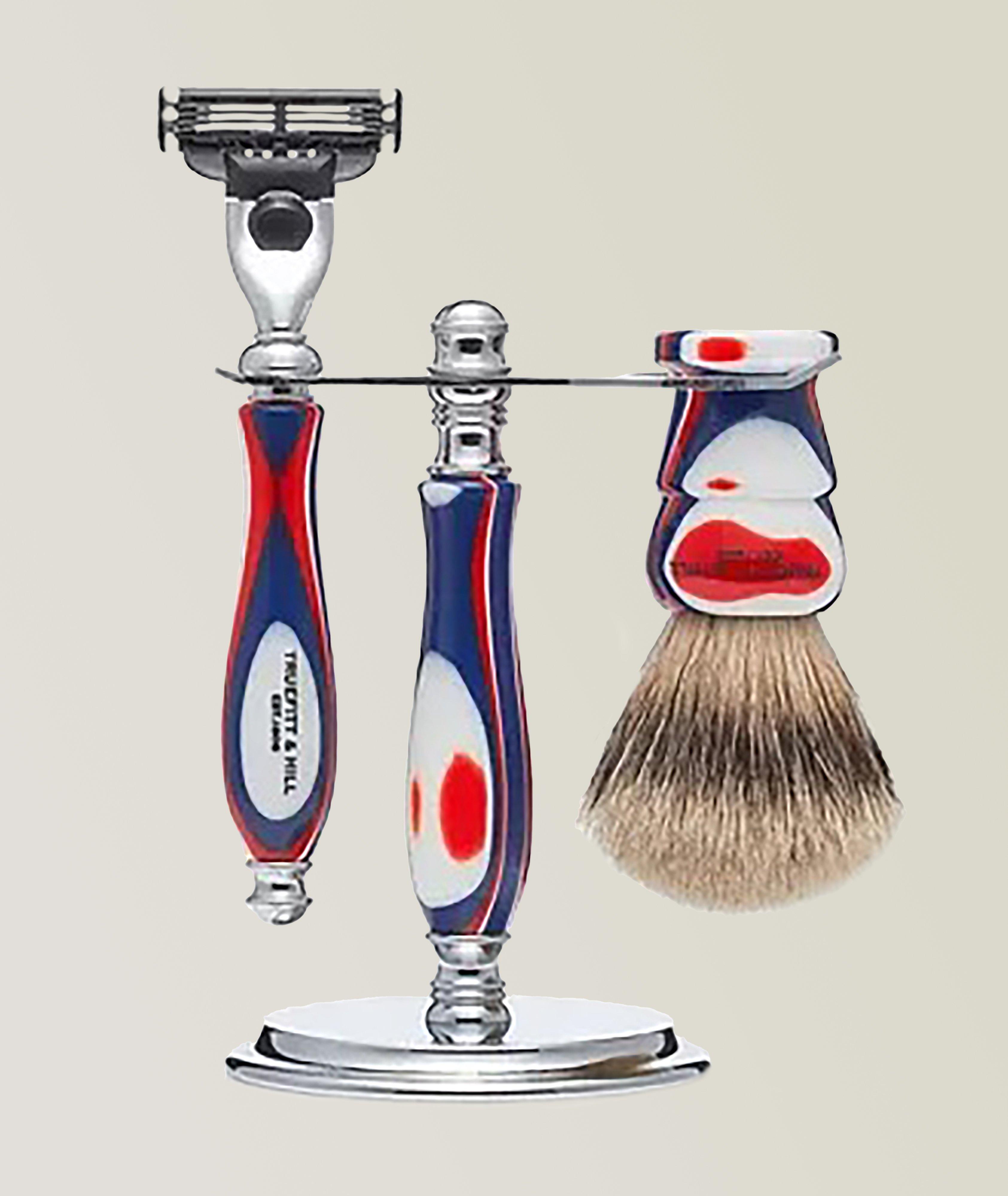 Truefitt & Hill Brosse à raser, rasoir et support, collection ...