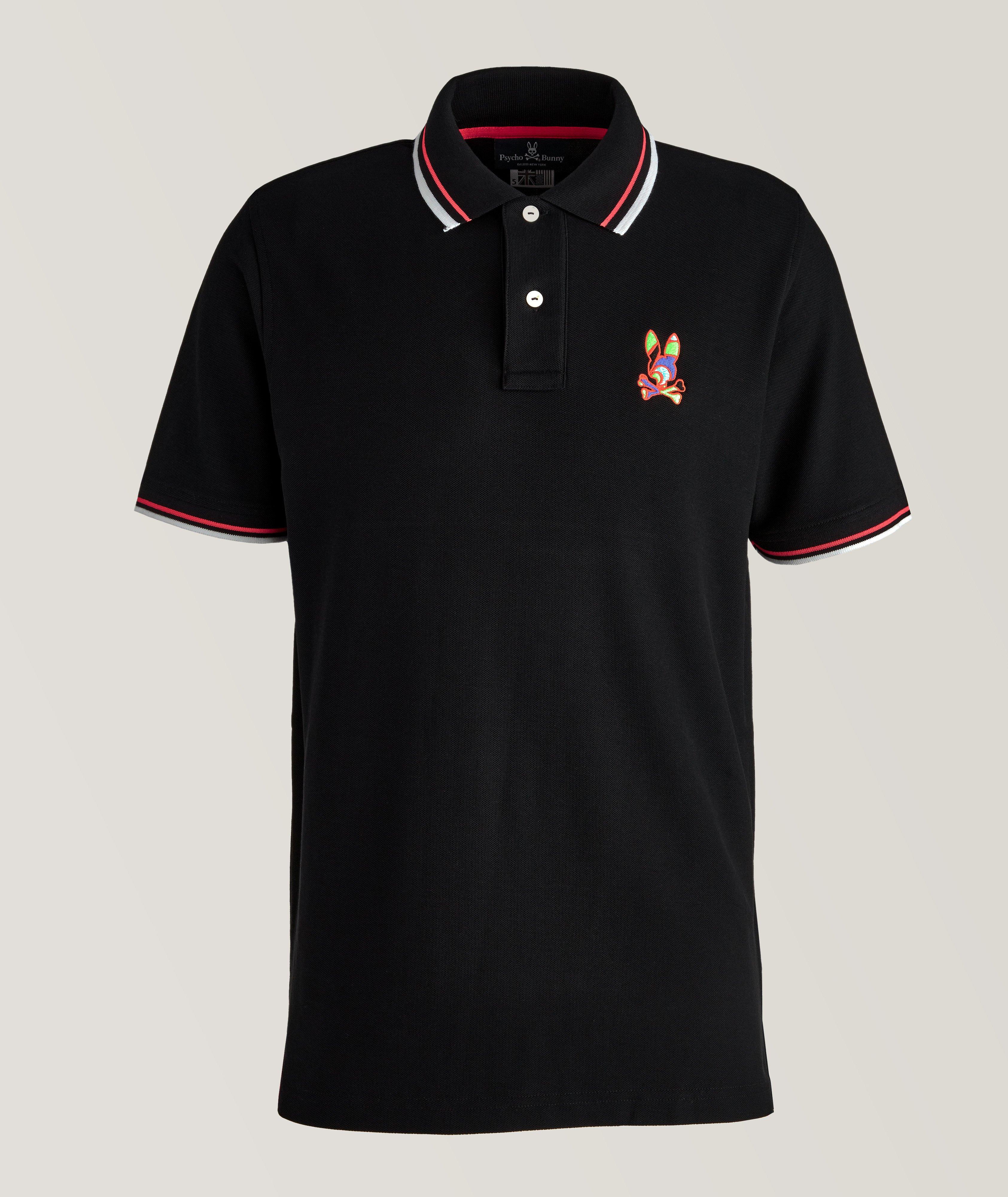 Psycho Bunny Logo Embroidered Cotton Pique Polo | Polos | Harry Rosen